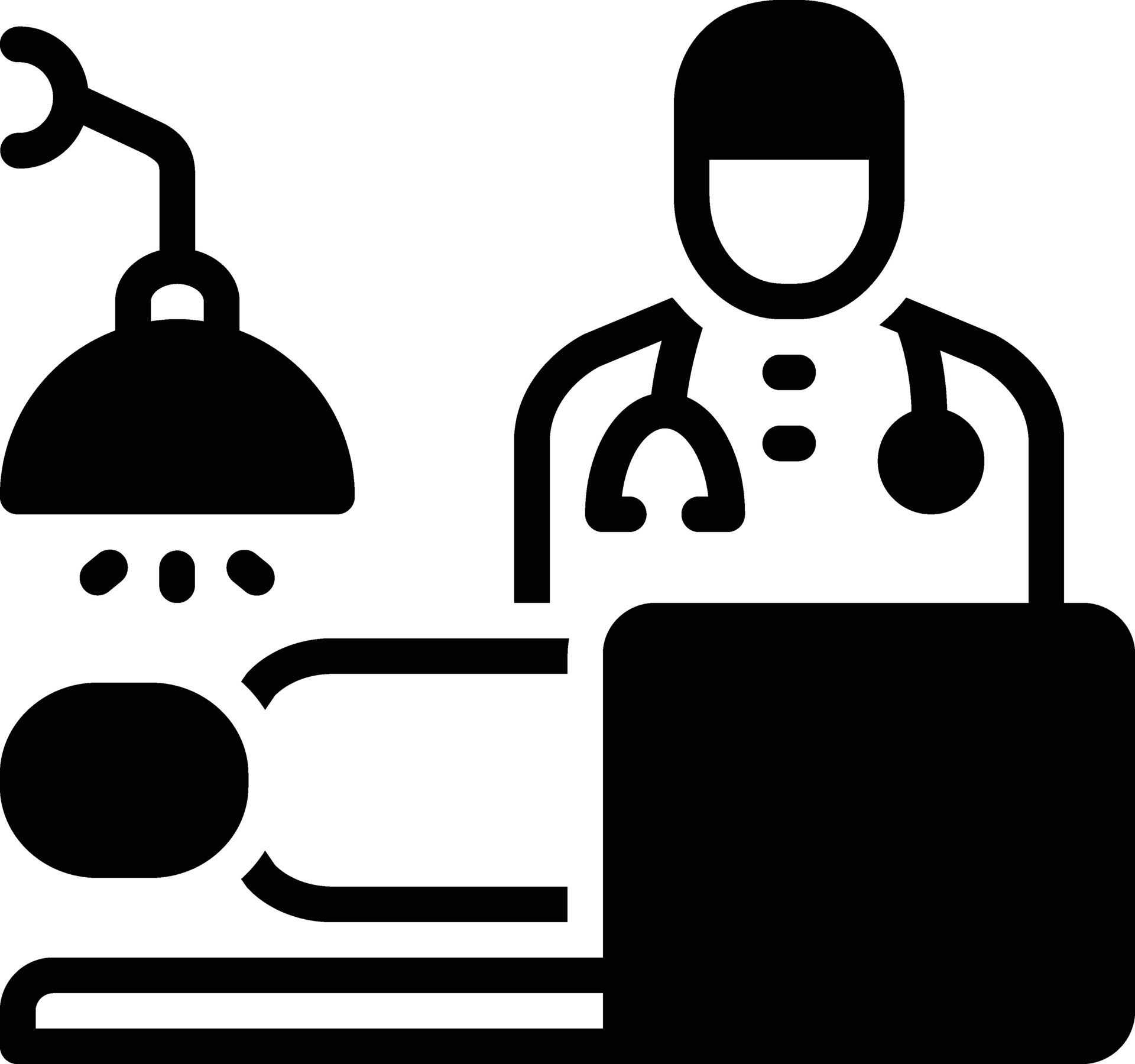 Solid icon for operation 35649276 Vector Art at Vecteezy