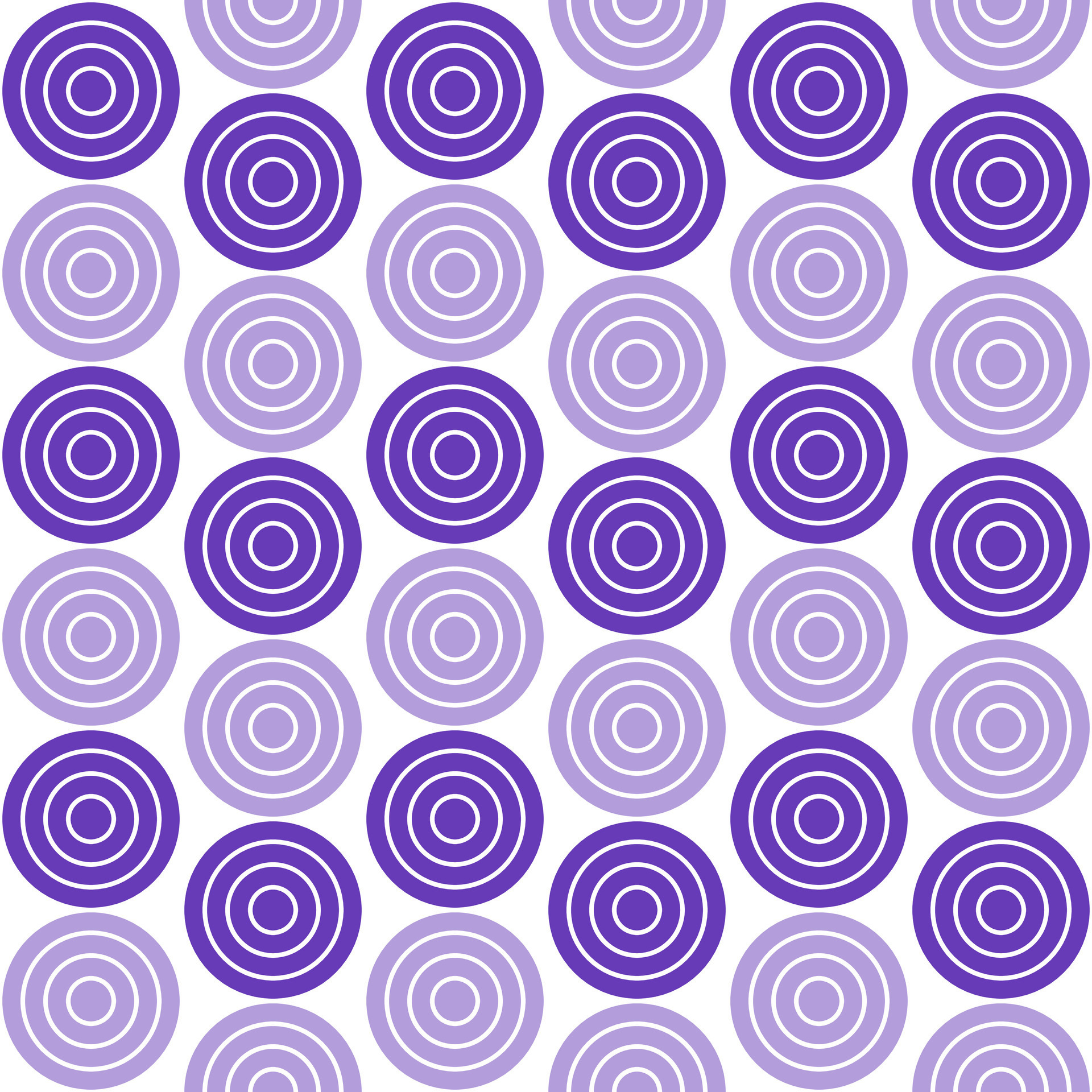 Purple Shade Circle Pattern Circle Vector Seamless Pattern Decorative