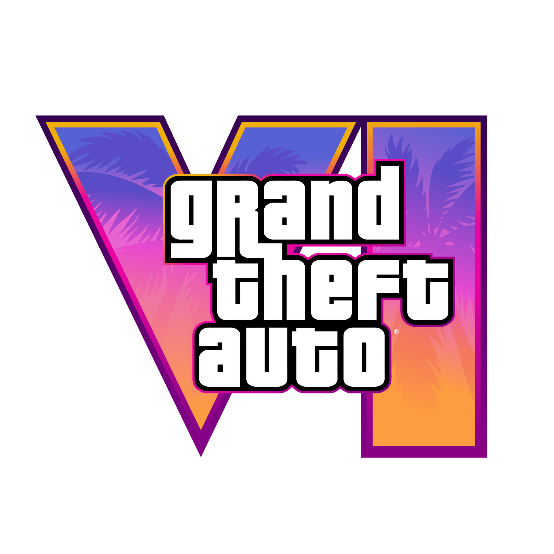 Grand Theft Auto VI logo vector icon 35659483 Vector Art at Vecteezy