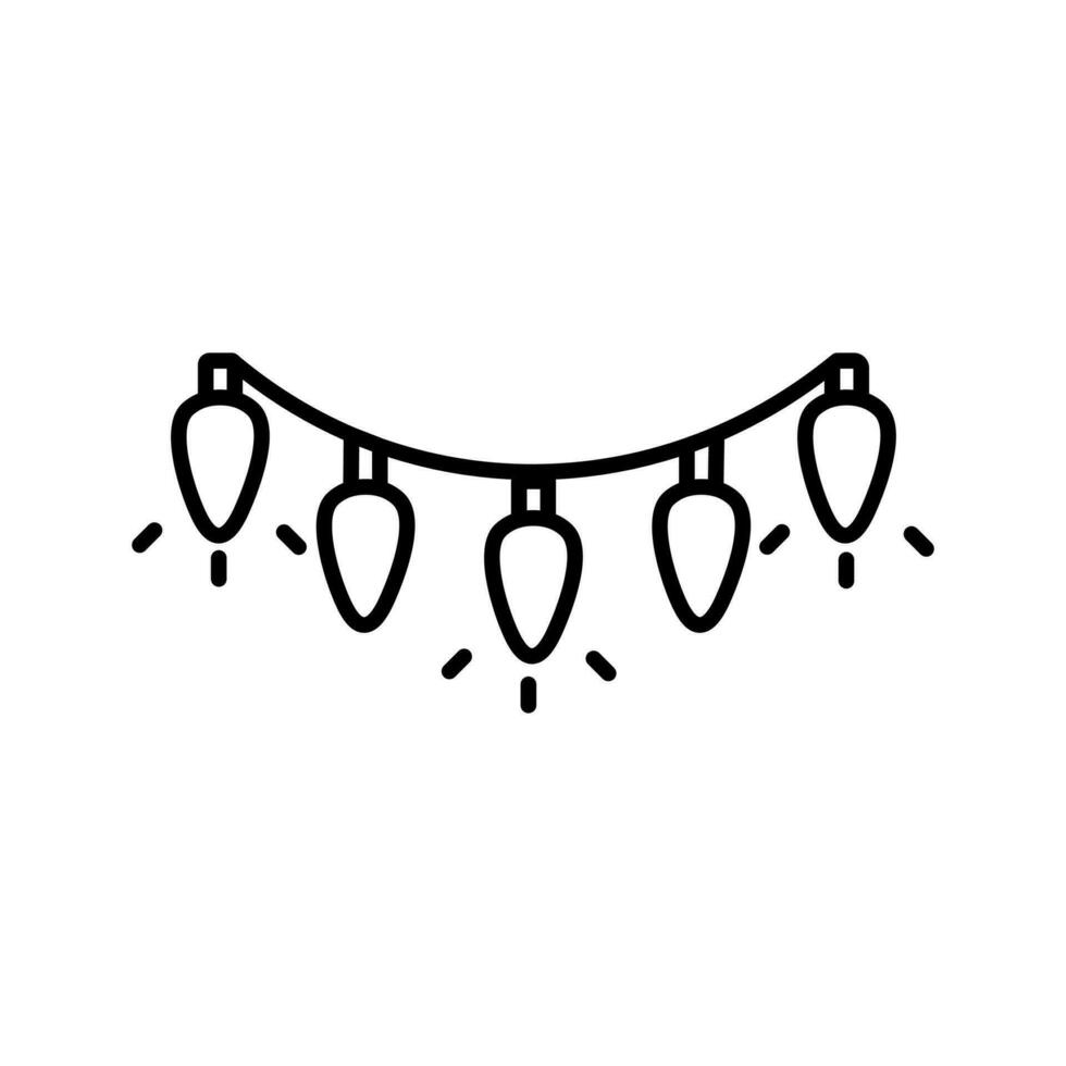 Christmas Light Bulb Clip Art