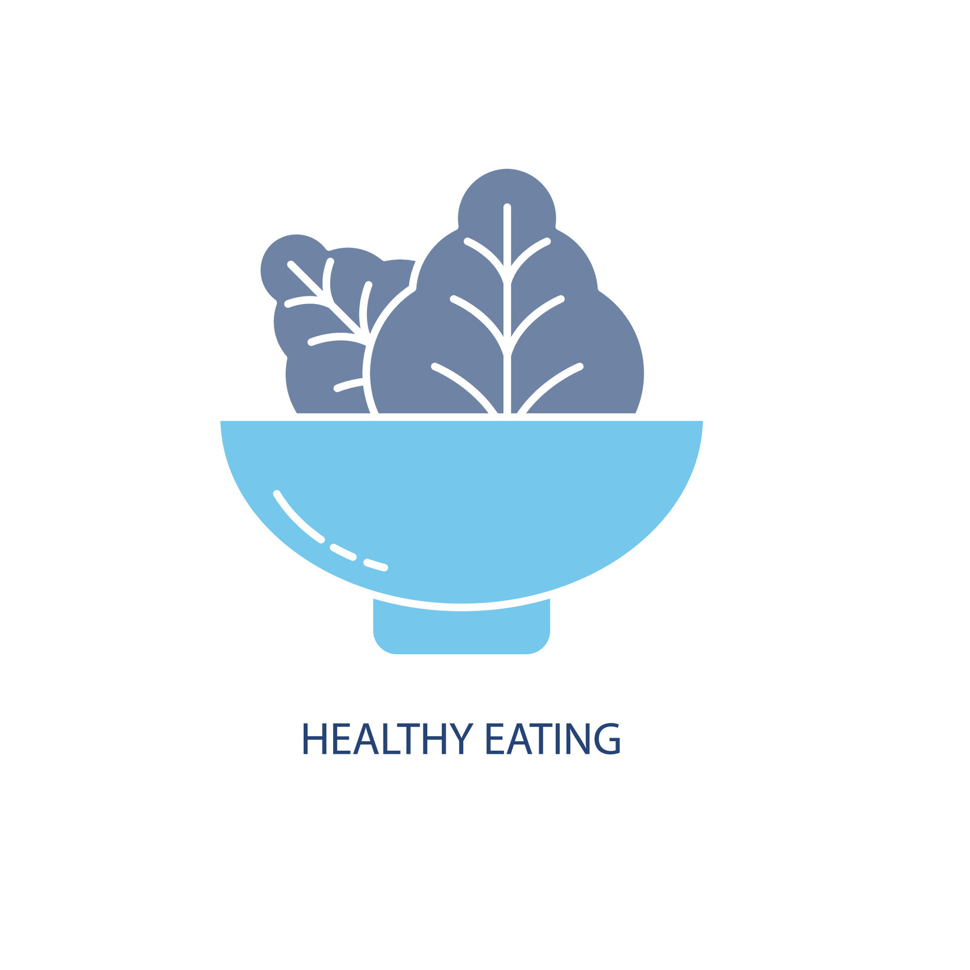 healthy eating concept line icon. Simple element illustration. healthy ...