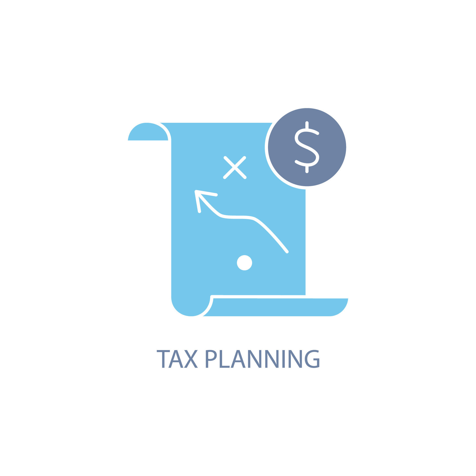 tax planning concept line icon. Simple element illustration. tax ... tax planning concept line icon. Simple element illustration. tax ...