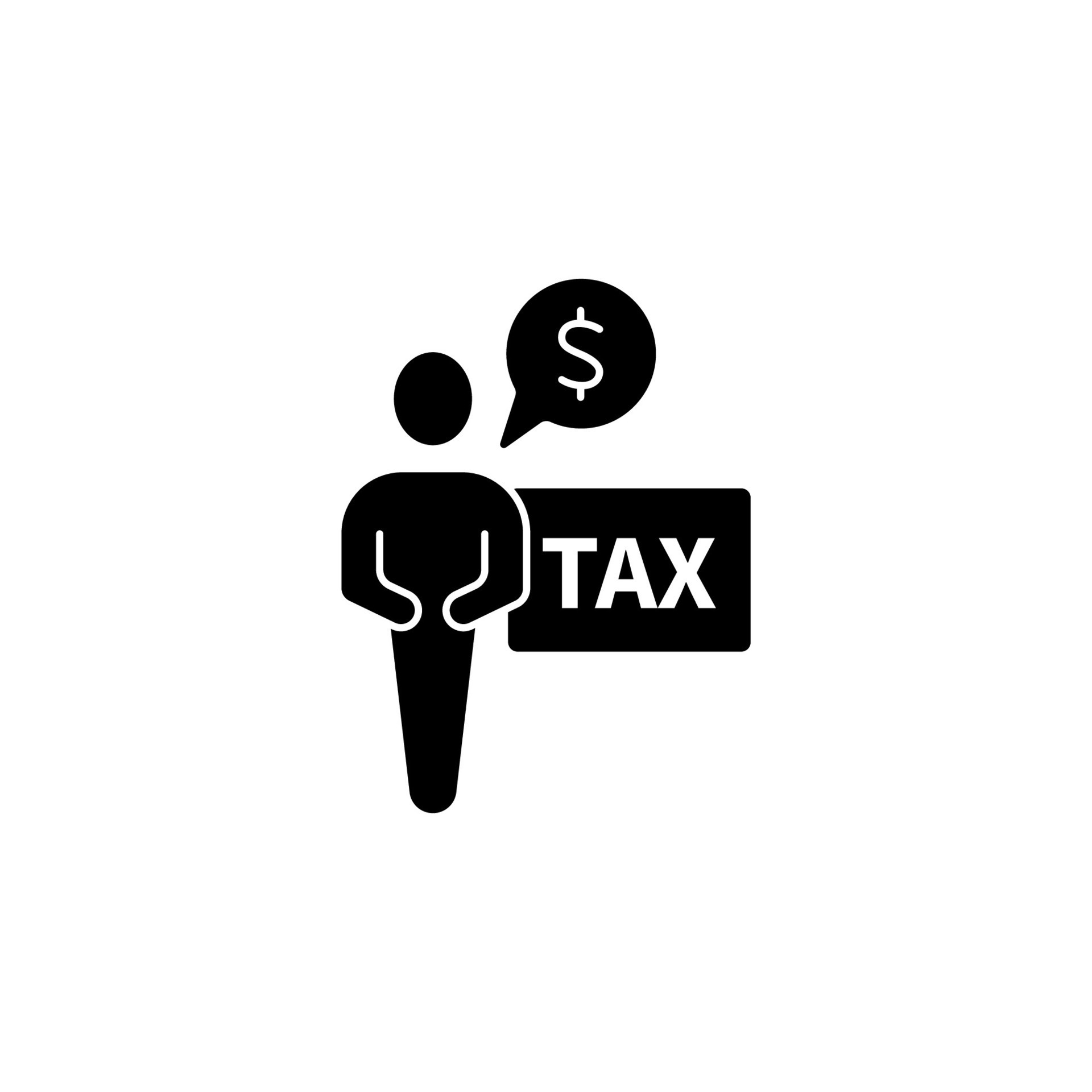tax consultant concept line icon. Simple element illustration. tax ... tax consultant concept line icon. Simple element illustration. tax ...