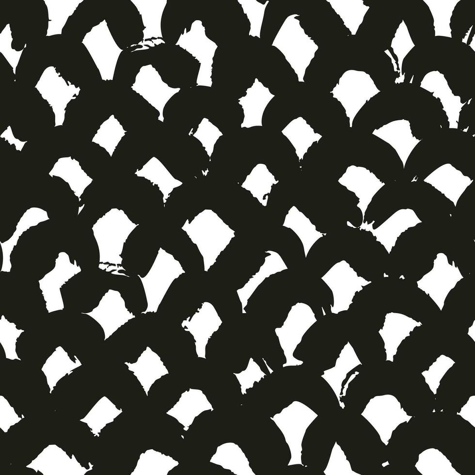 Abstract hand drawn grid ink seamless pattern. 35664652 Vector Art at Vecteezy
