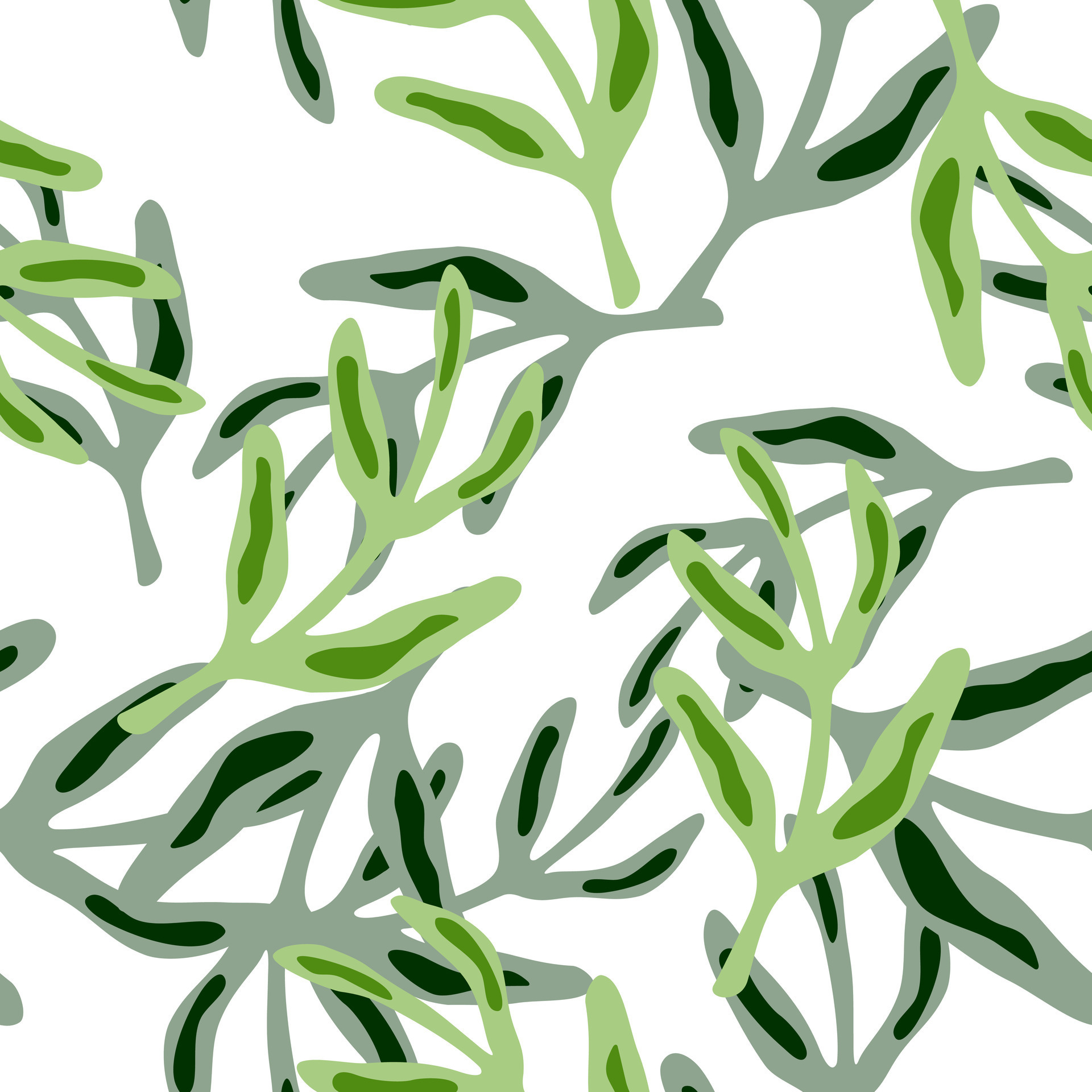 Elegant Seamless Leaf Pattern 35664686 Vector Art At Vecteezy