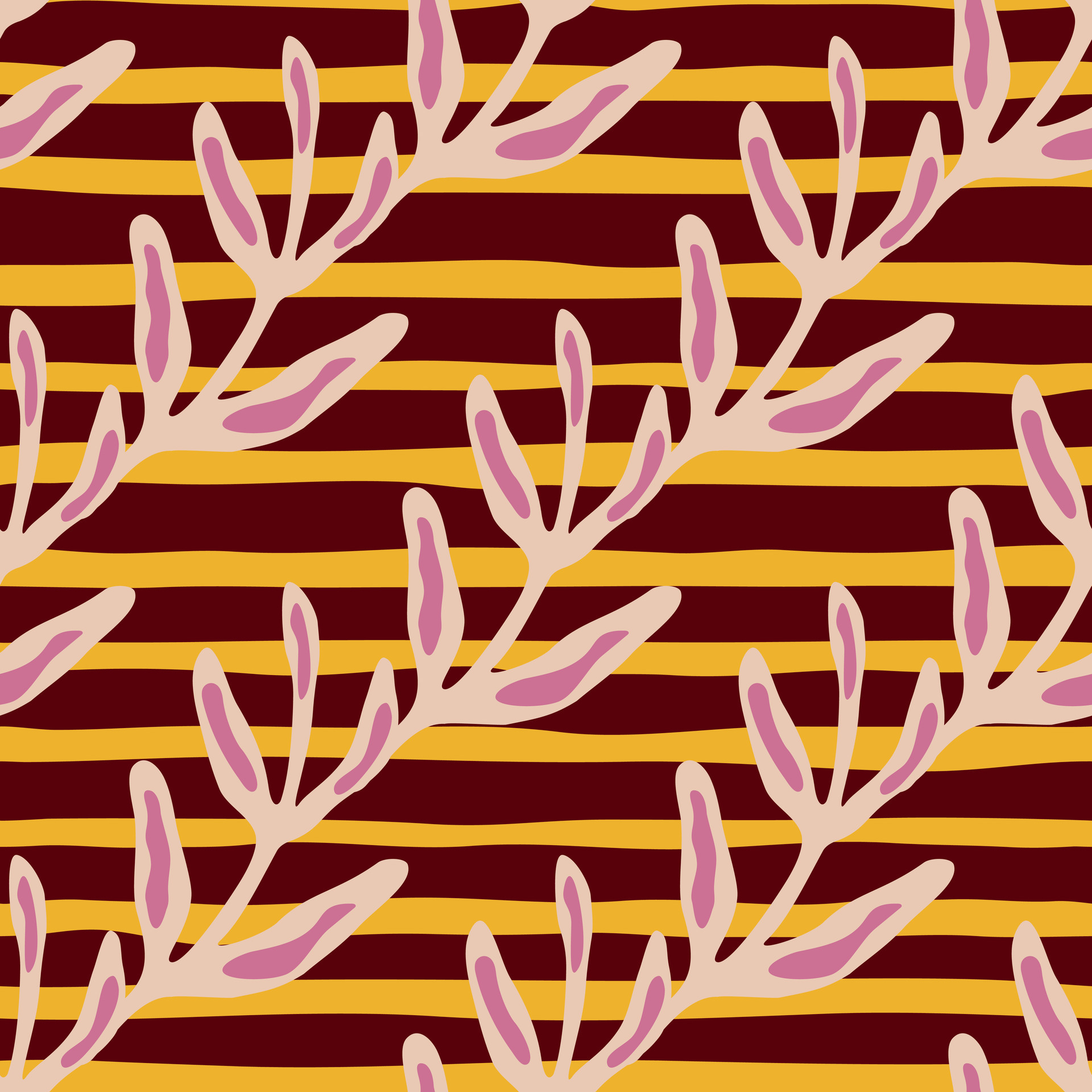 Elegant Seamless Leaf Pattern 35664701 Vector Art At Vecteezy