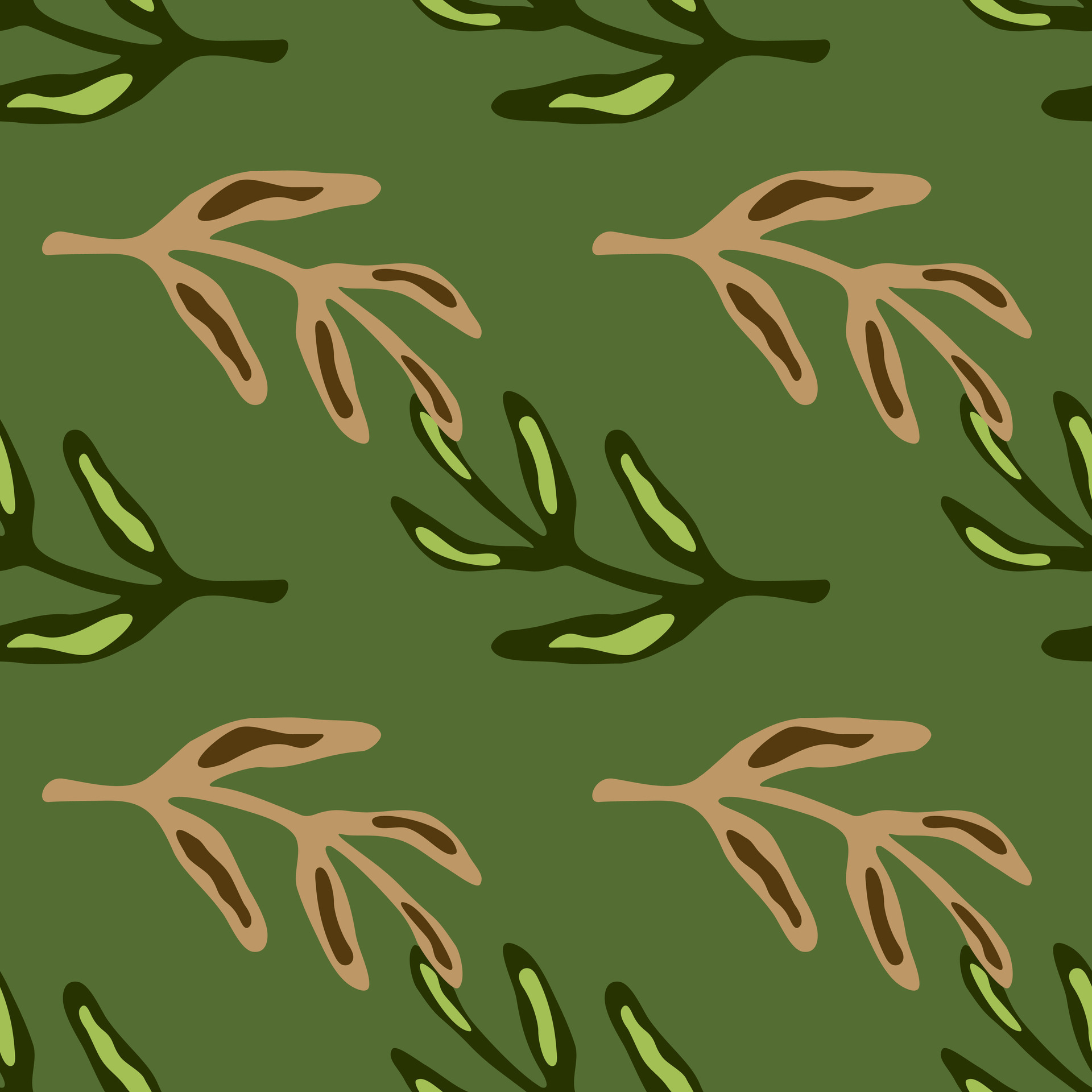Elegant Seamless Leaf Pattern 35664768 Vector Art At Vecteezy