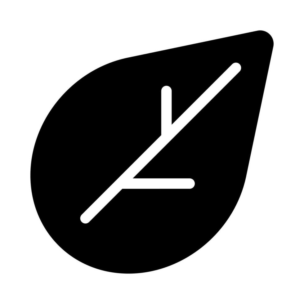 hoja icono para ambiental y orgánico conceptos 35664996 Vector en Vecteezy