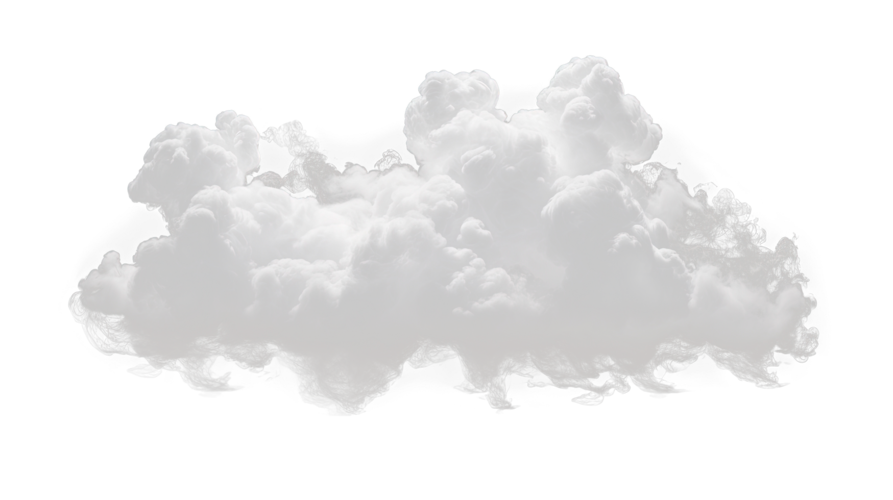 AI generated white cloud isolated on a transparent background. 35671978 PNG AI generated white cloud isolated on a transparent background. 35671978 PNG