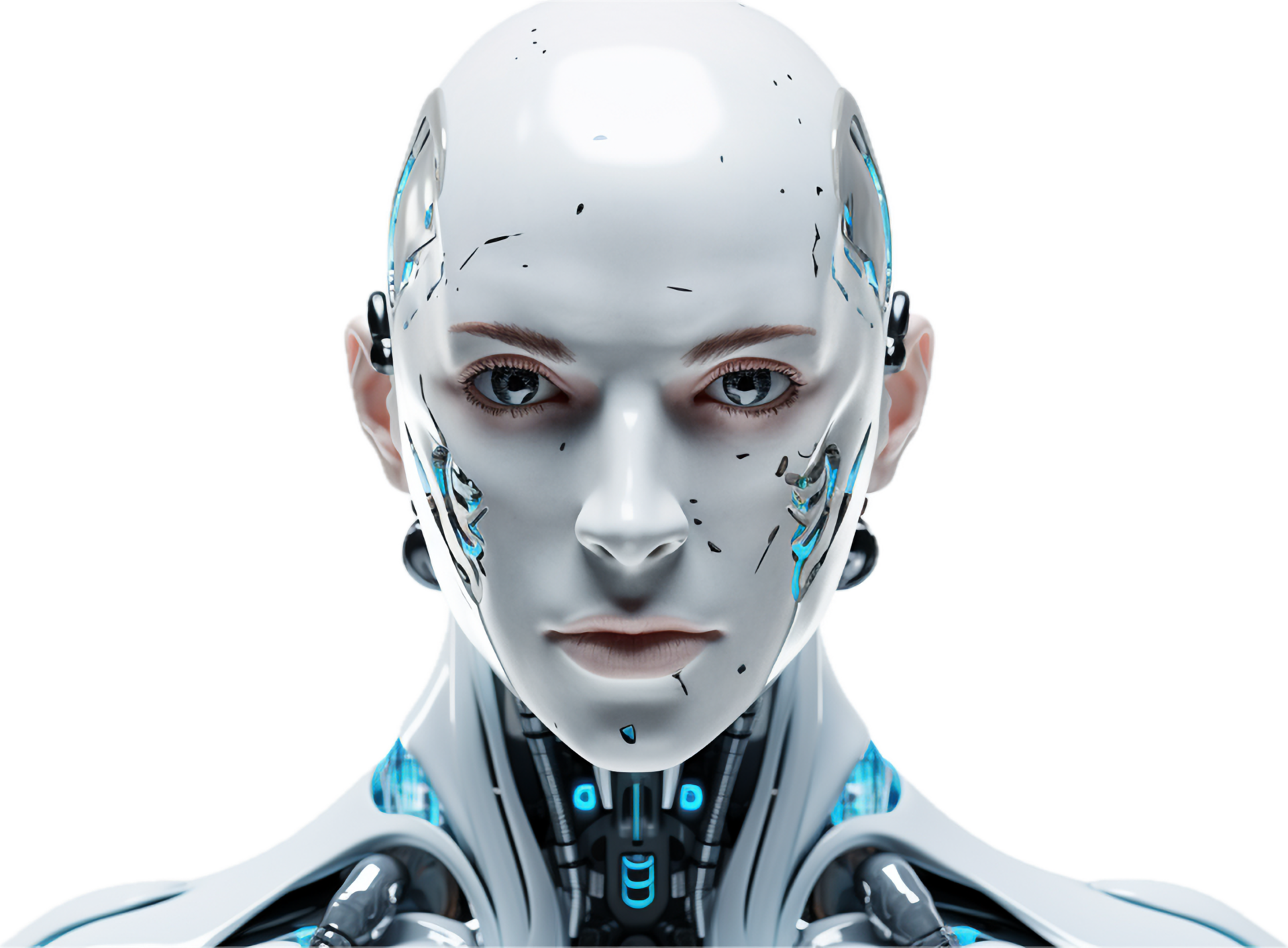 Ai Generated Futuristic Robot Avatar Png 35676078 Png