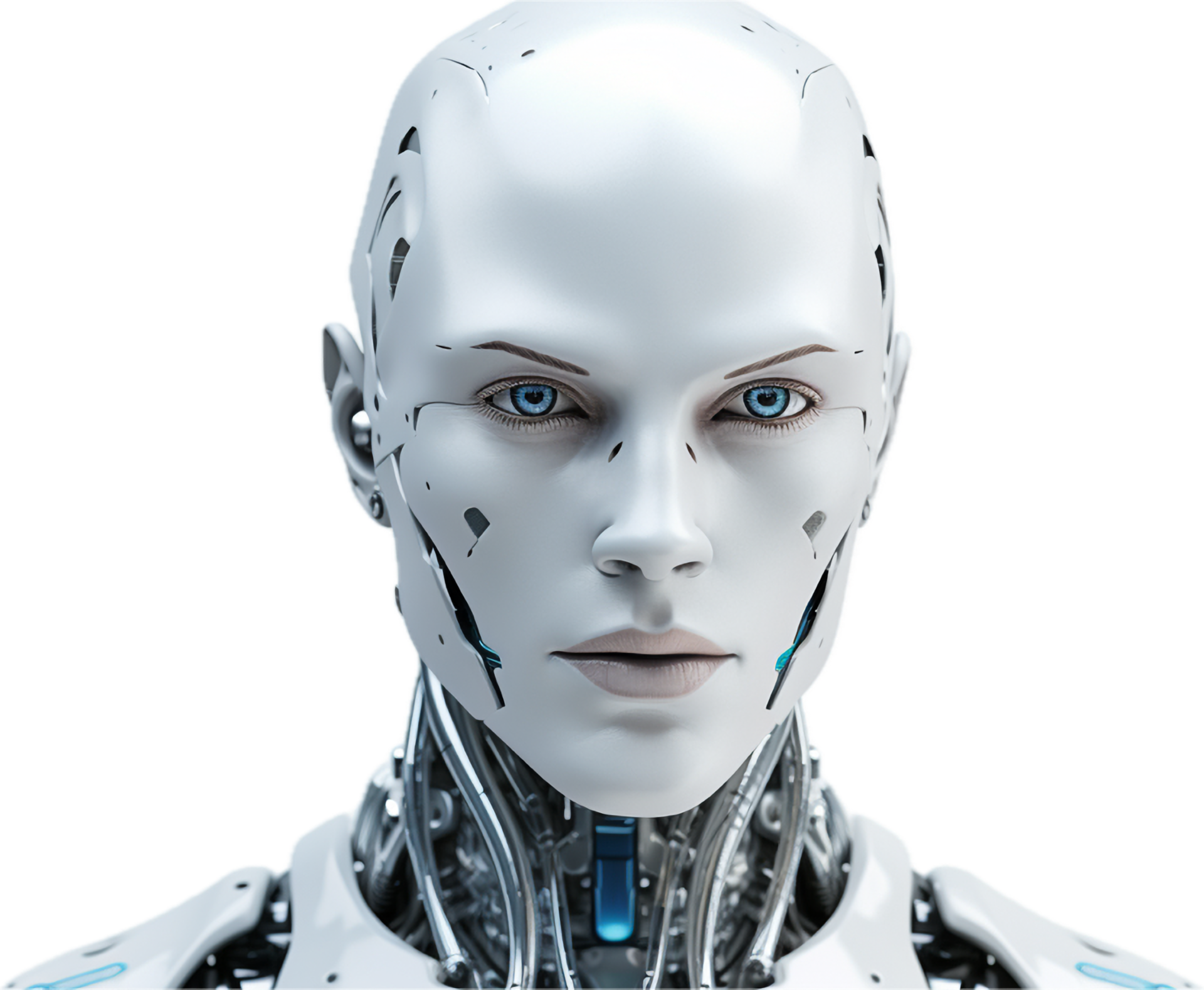 AI generated futuristic robot avatar png 35676087 PNG