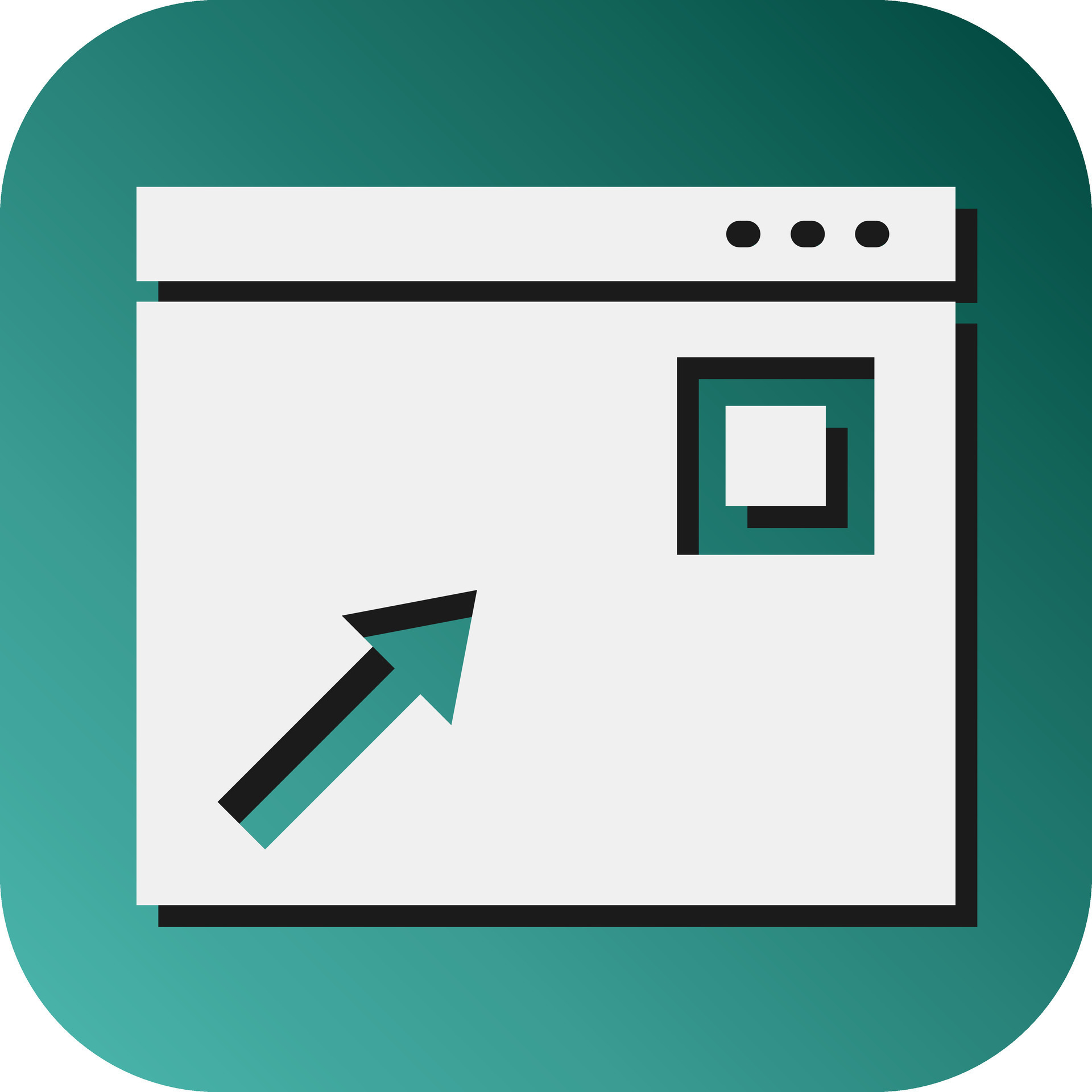 Pop Up Vector Glyph Gradient Background Icon For Personal And ...