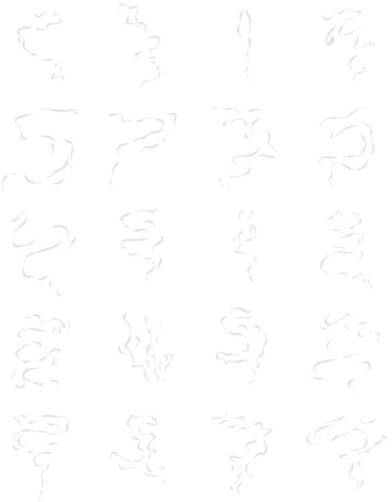 Smoke Cloud Elements Set 35689362 Vector Art at Vecteezy