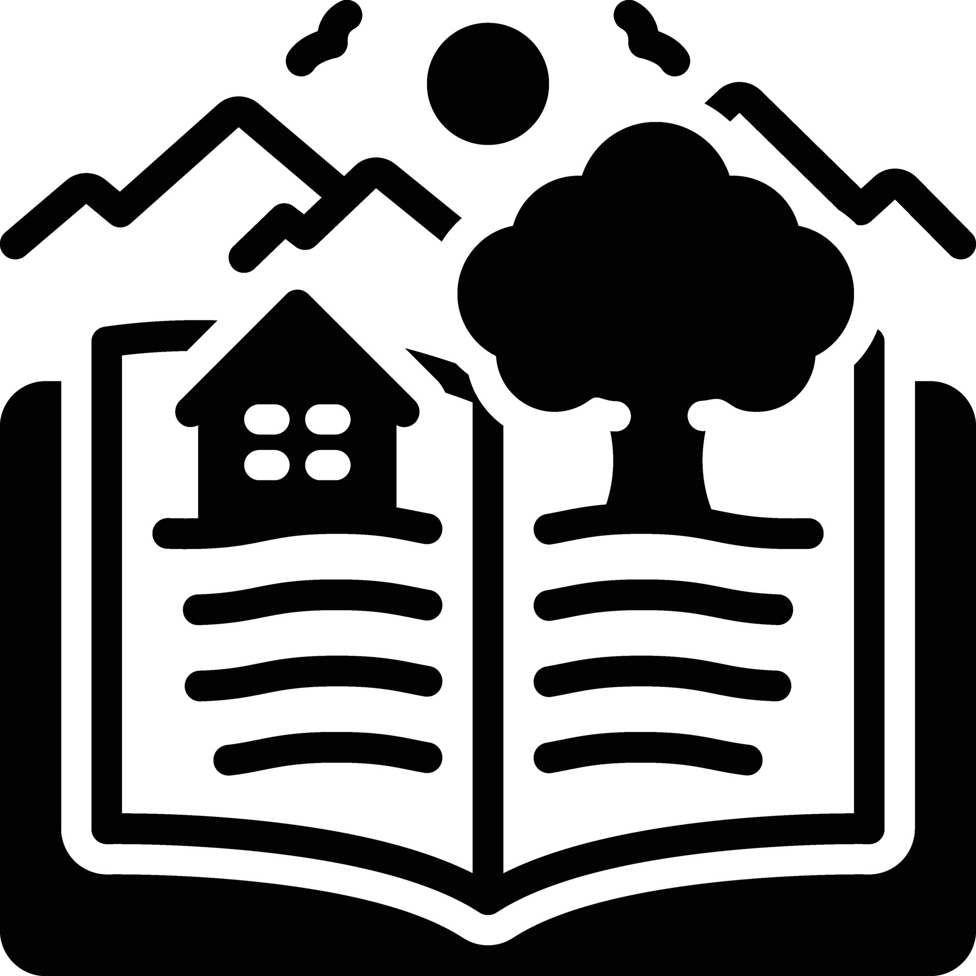 Solid icon for tale 35691913 Vector Art at Vecteezy