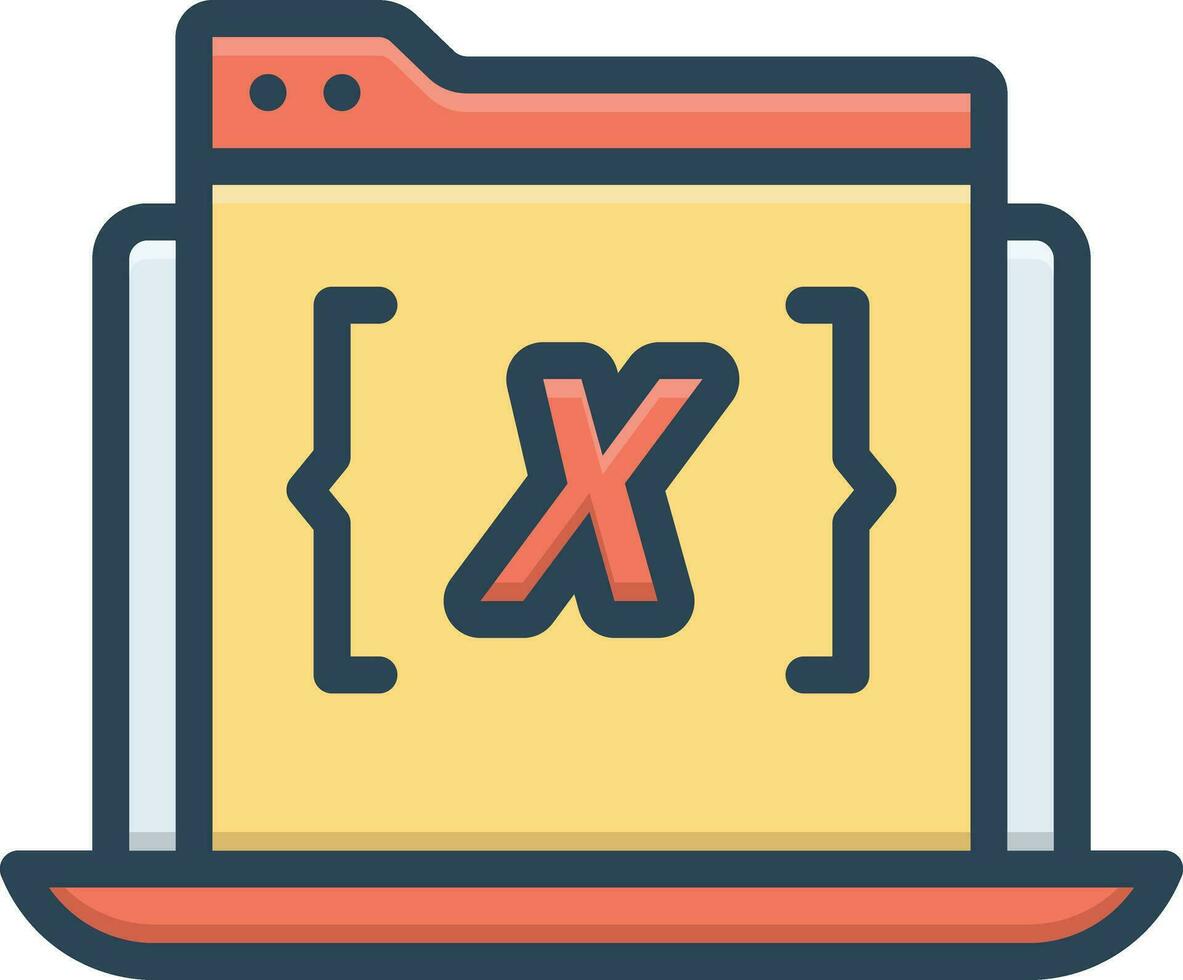 Color icon for variables 35692025 Vector Art at Vecteezy