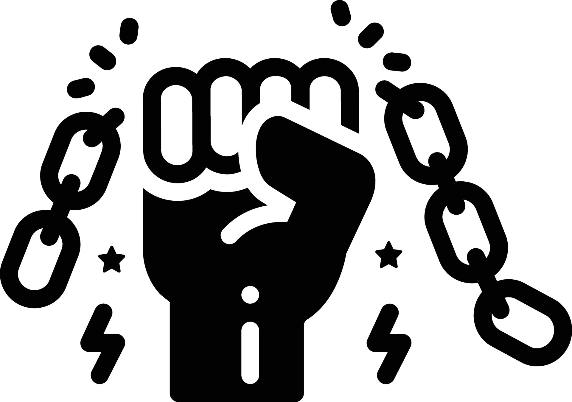 sólido icono para poderoso 35692267 Vector en Vecteezy