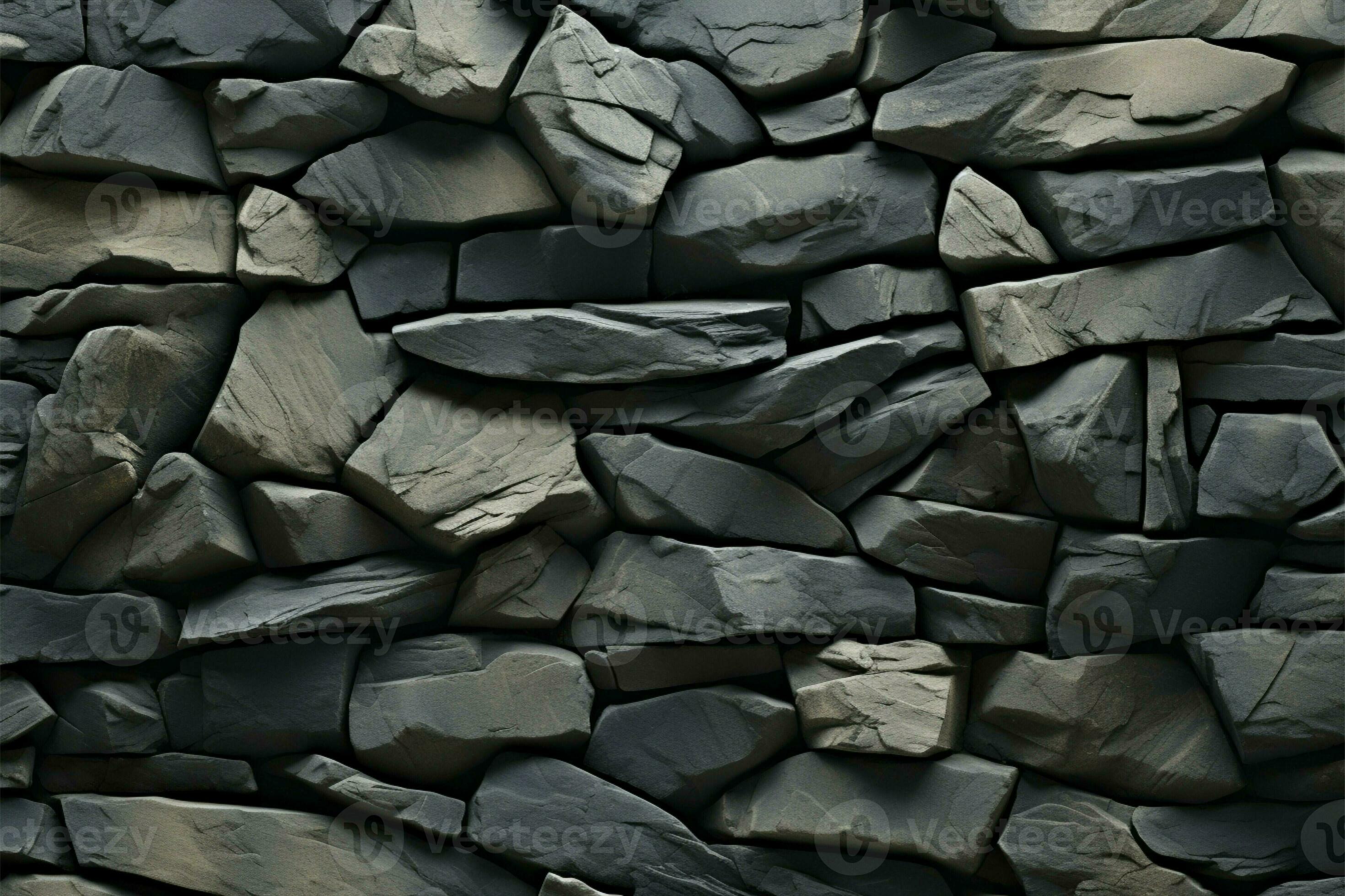 AI generated Stone symphony Seamless pattern captures the essence of ...