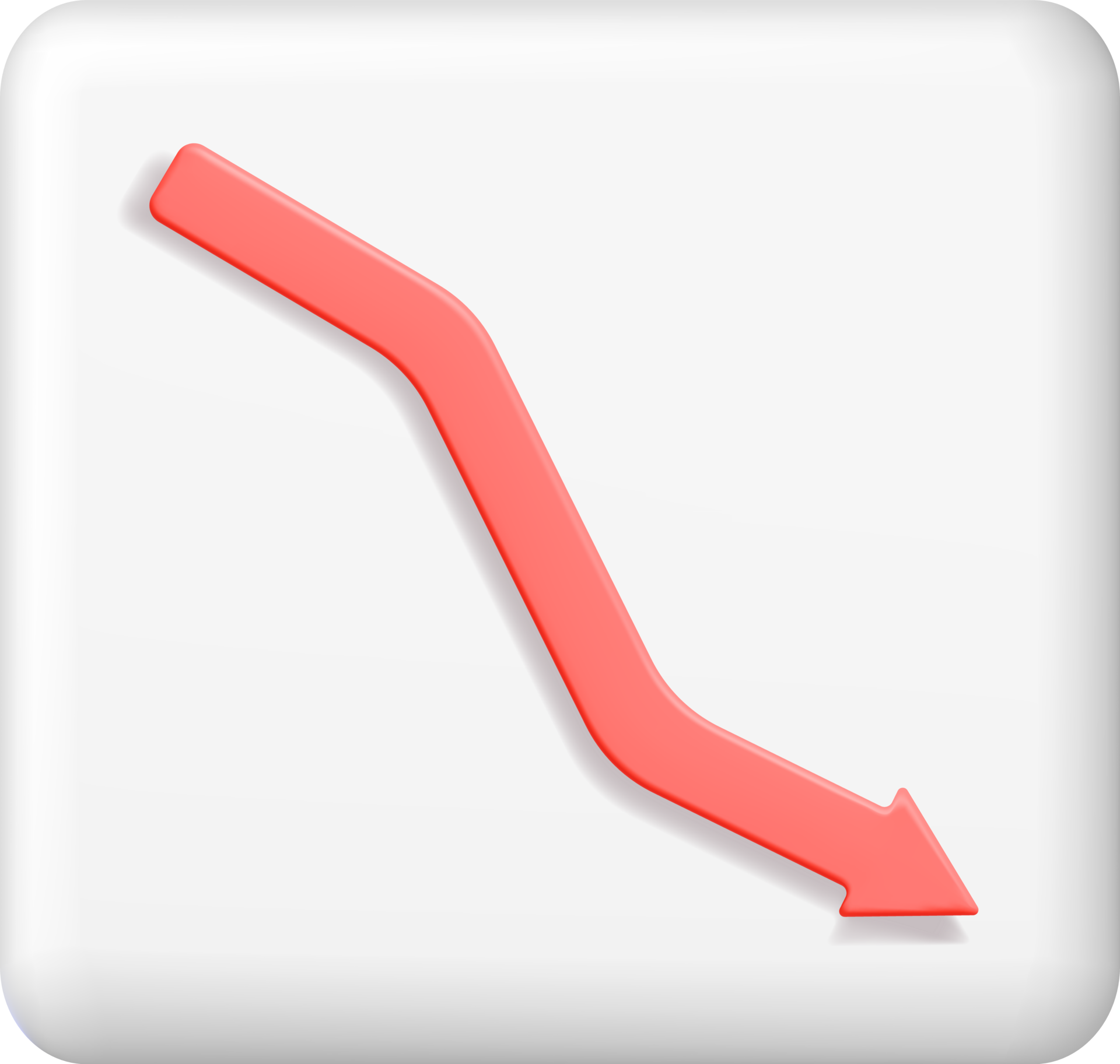 3D Red Arrow Going Down 35700008 PNG 3D Red Arrow Going Down 35700008 PNG