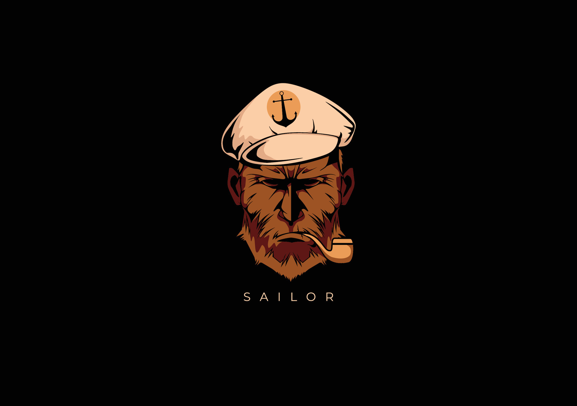 MASCULINE SAILOR LOGO 35700541 Vector Art at Vecteezy