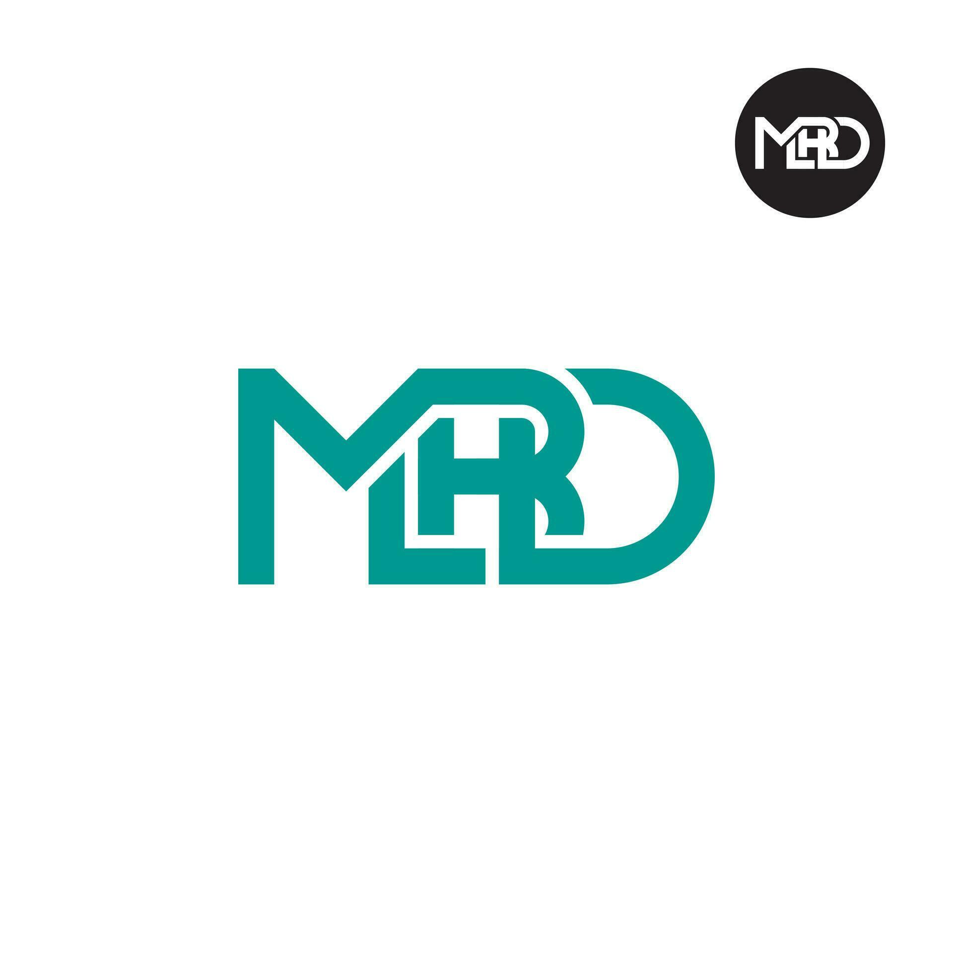 Letter MBD Monogram Logo Design 35702157 Vector Art at Vecteezy