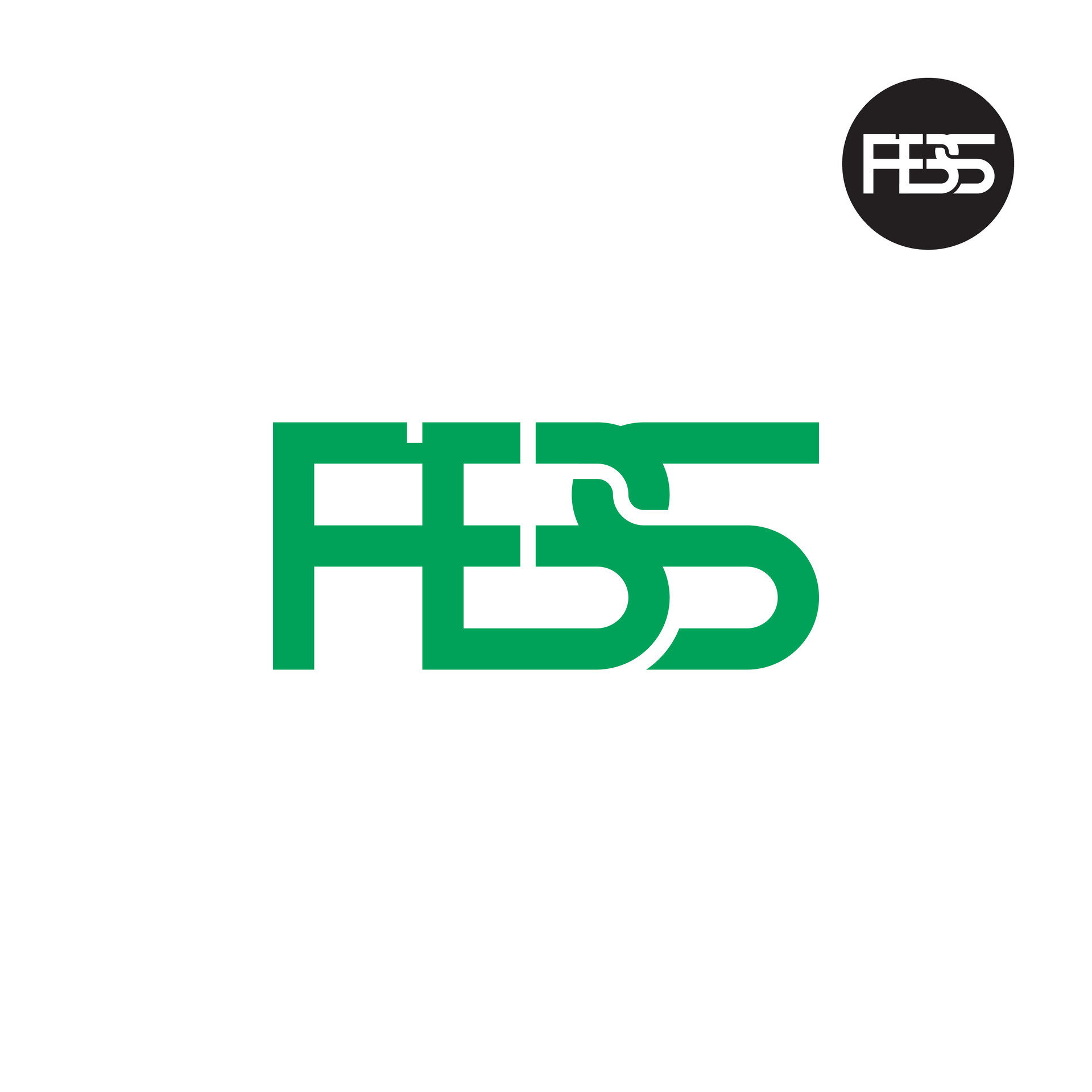 Letter FBS Monogram Logo Design 35702220 Vector Art at Vecteezy