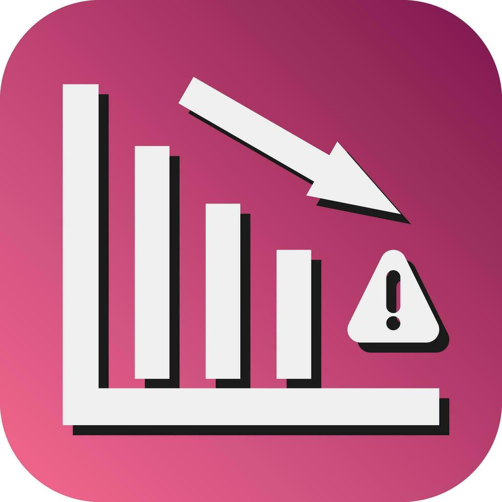 Reduce Business Risk Vector Glyph Gradient Background Icon For Personal ... Reduce Business Risk Vector Glyph Gradient Background Icon For Personal ...