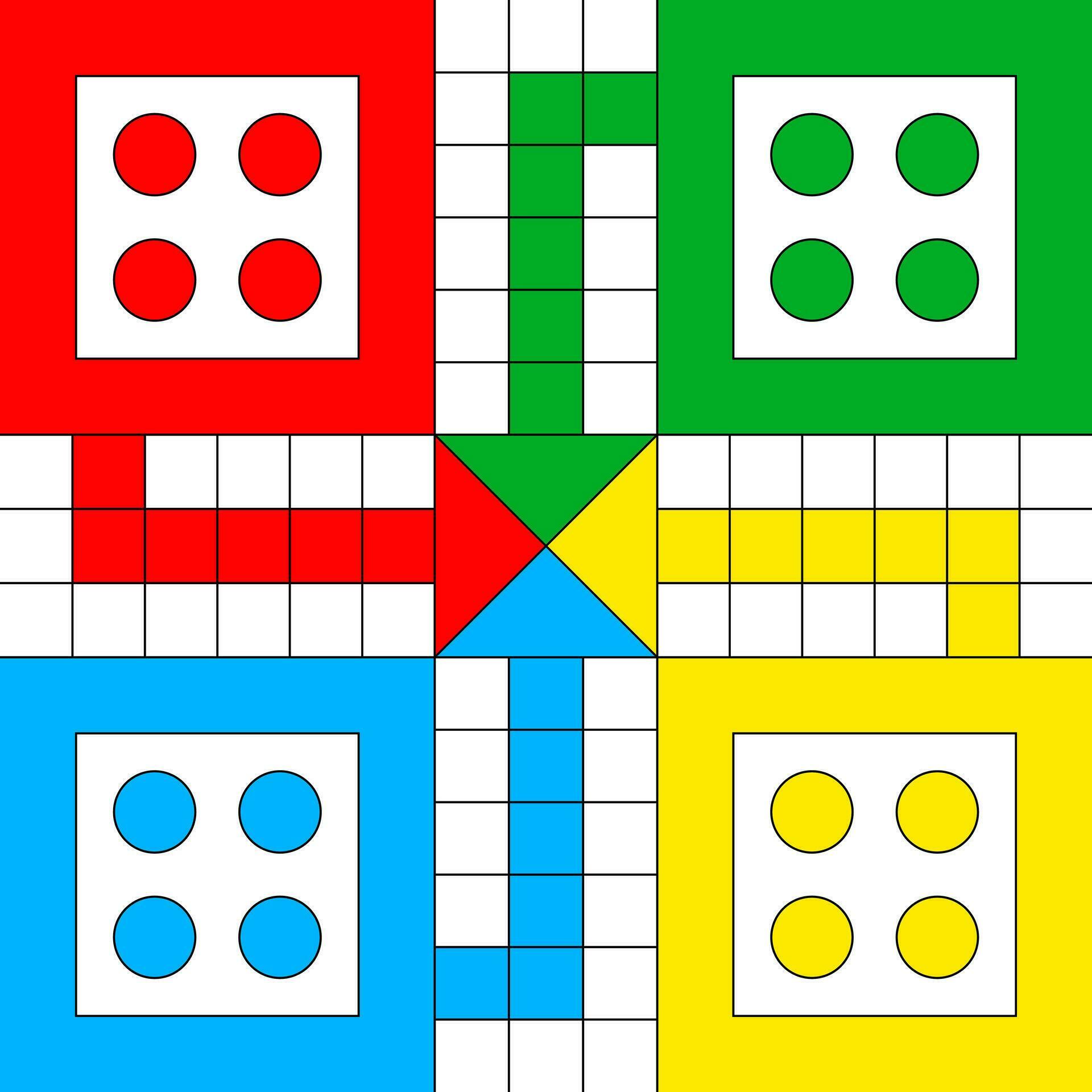 Ludo Board Game Vector Illustration 35706384 Vector Art at Vecteezy