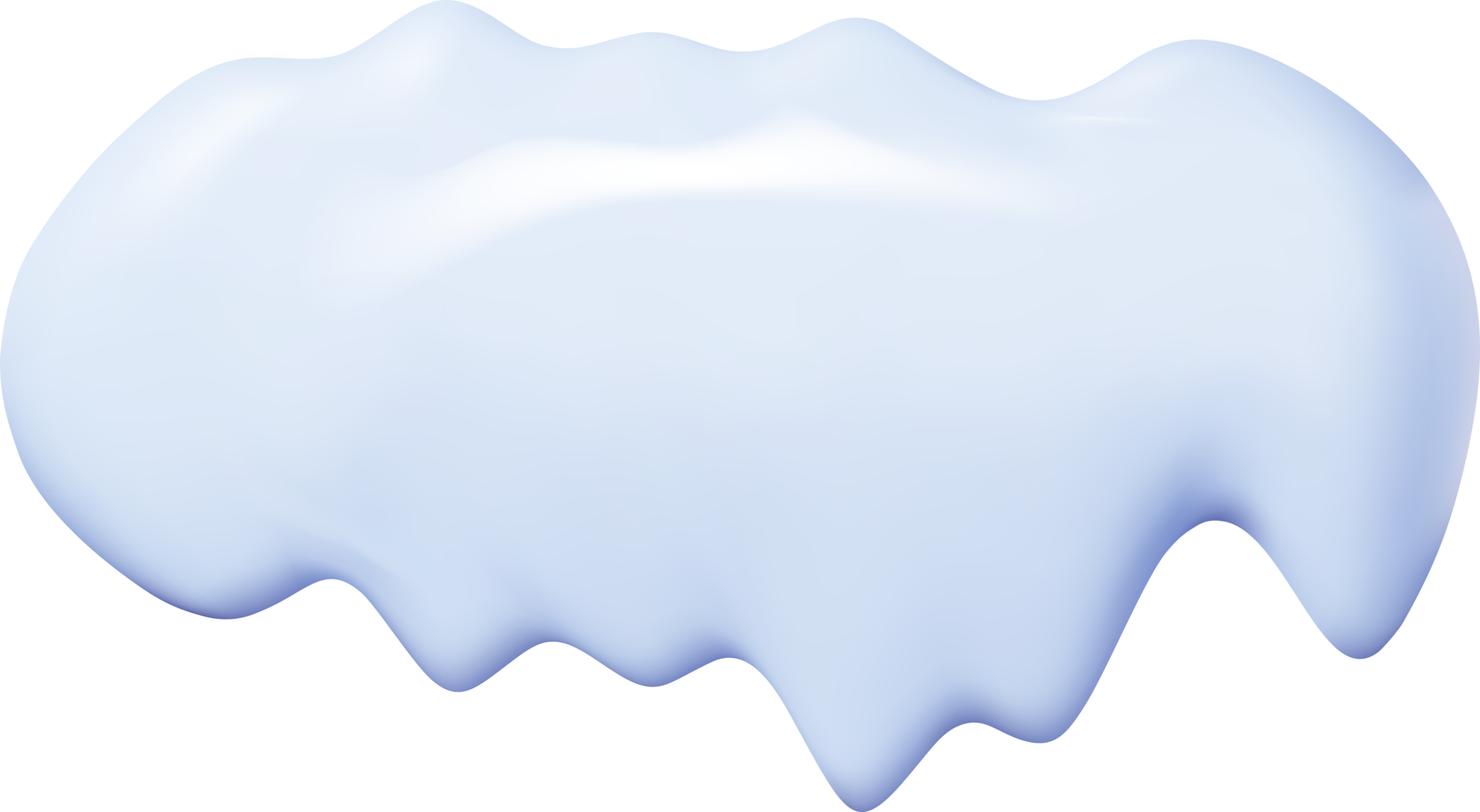 3D Snow Ice Shapes Snowdrift 35708150 PNG