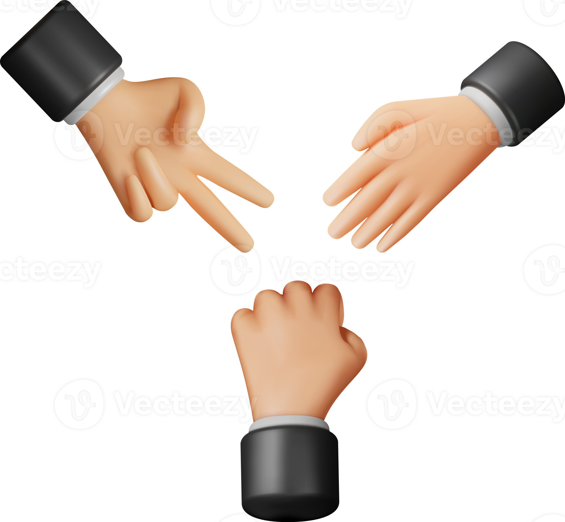 3D Rock Paper Scissors Game 35710651 PNG