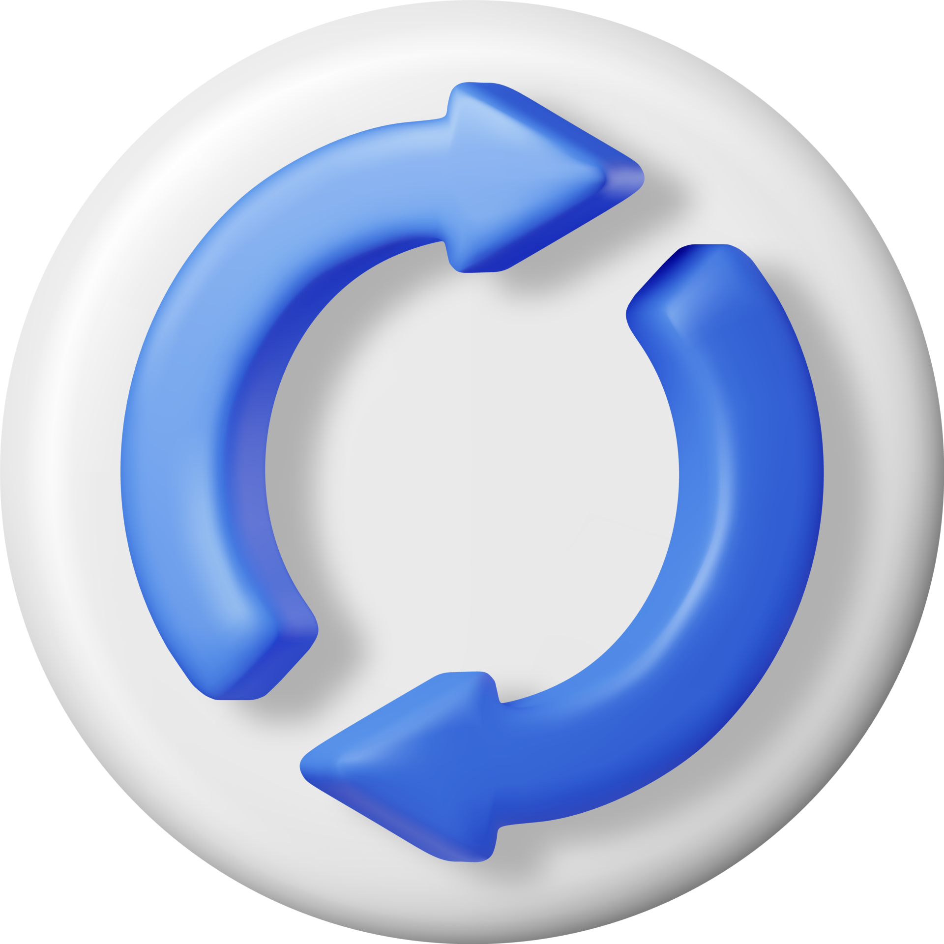 3d Synchronization Icon 35711295 Png
