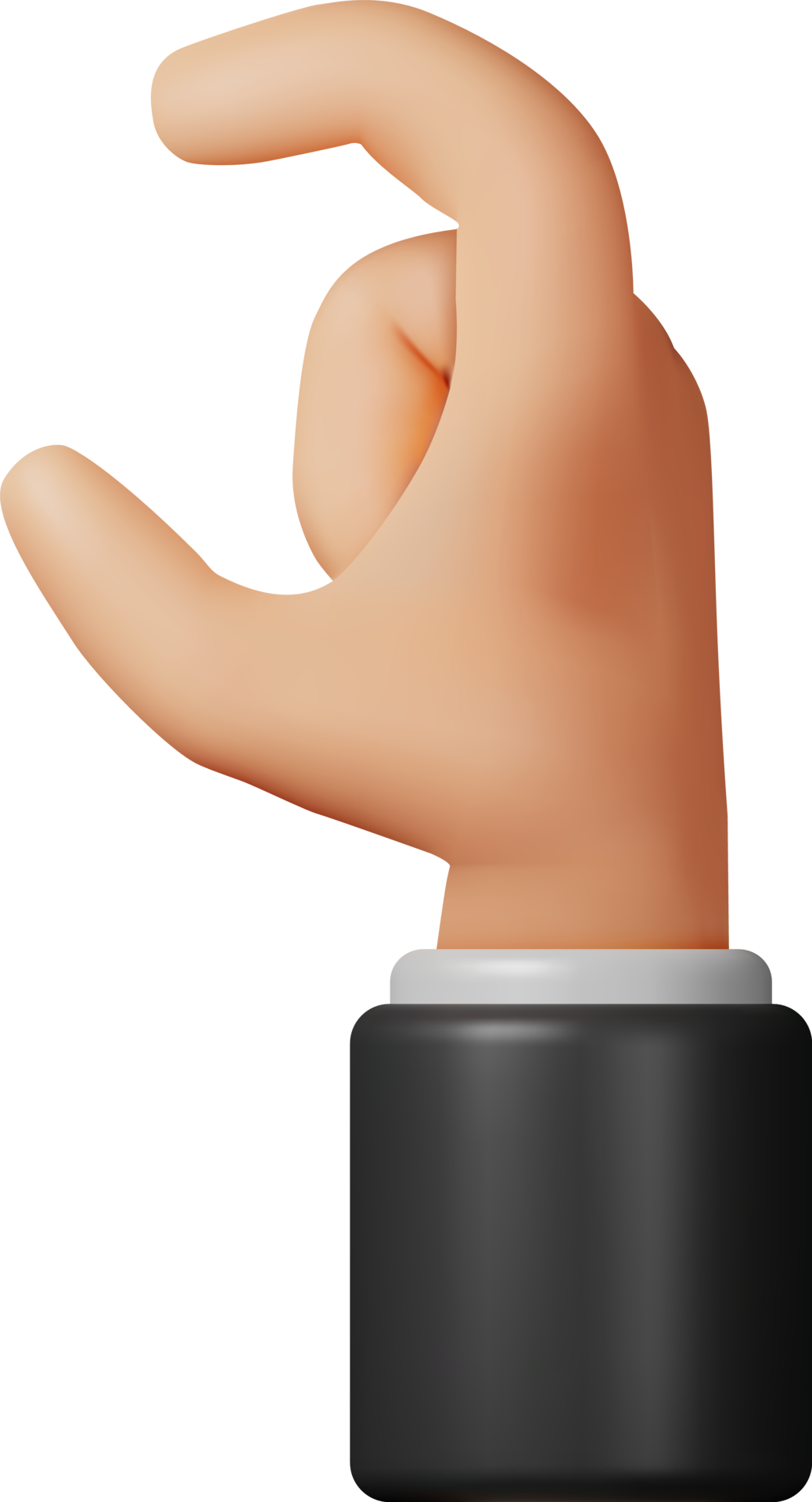 3d Hand Holding Pose 35711330 Png