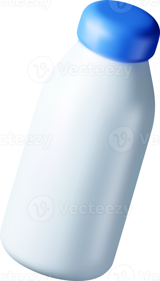 3D Glass Bottle with Milk 35711395 PNG 3D Glass Bottle with Milk 35711395 PNG
