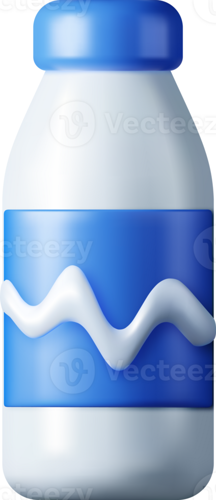 3D Glass Bottle with Milk 35711397 PNG 3D Glass Bottle with Milk 35711397 PNG