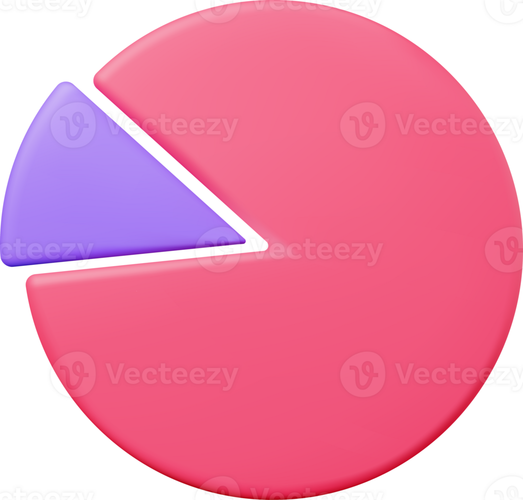3d Pie Diagram 35712339 Png