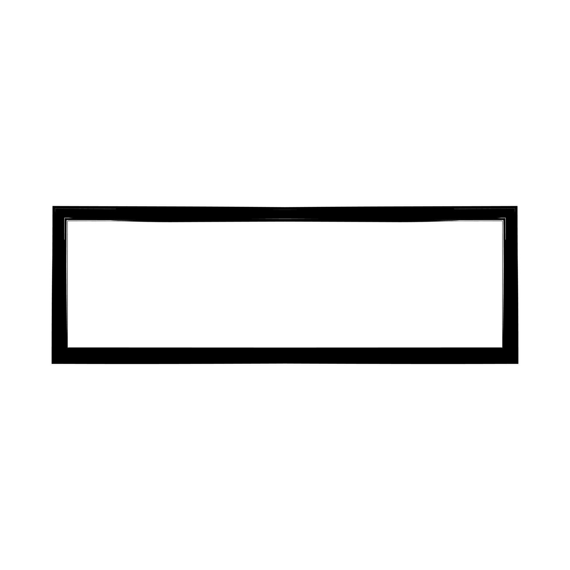 Grunge rectangular frame stamp. Ink empty black box. Rectangular border. Vector illustration ...