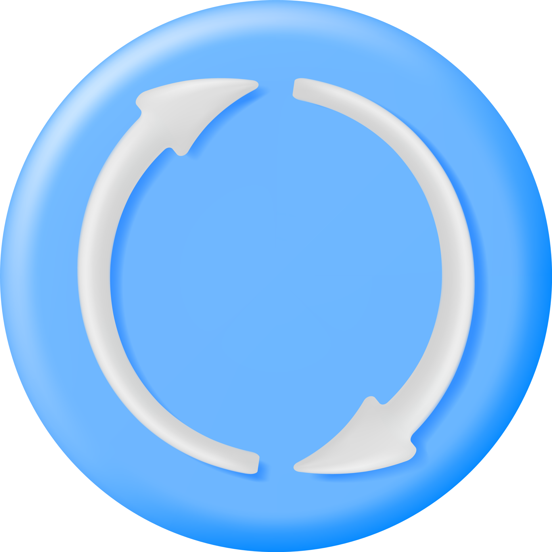 3d Synchronization Icon 35714902 Png