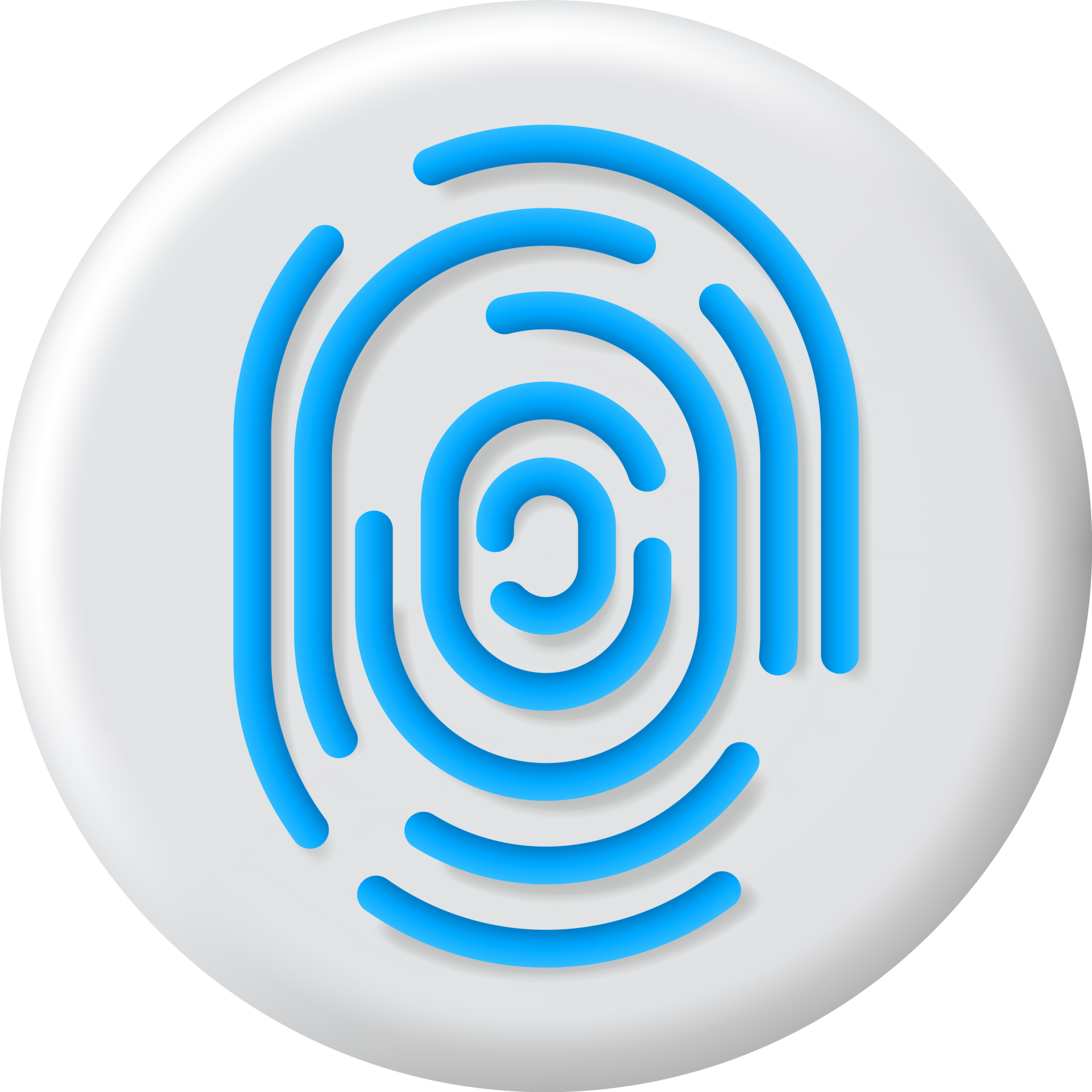 3d Fingerprint Icon 35715241 Png