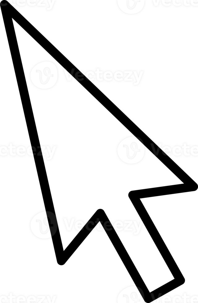 Cursor Pointer Symbol 35715929 Png