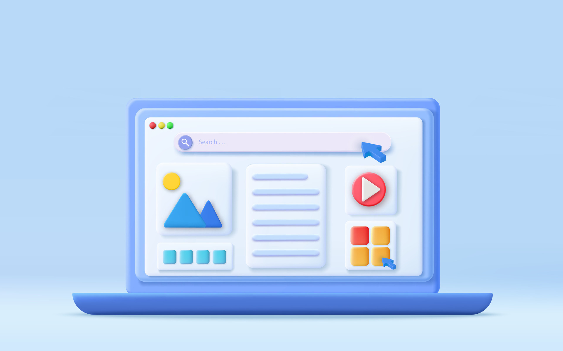 3d Web Development Application Design Coding And Programming 35723500 Vector Art At Vecteezy