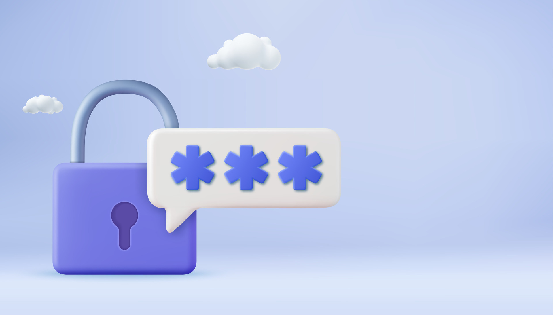 3d Lock And Password Field Password Protected Secure Login Concept Concept Identification