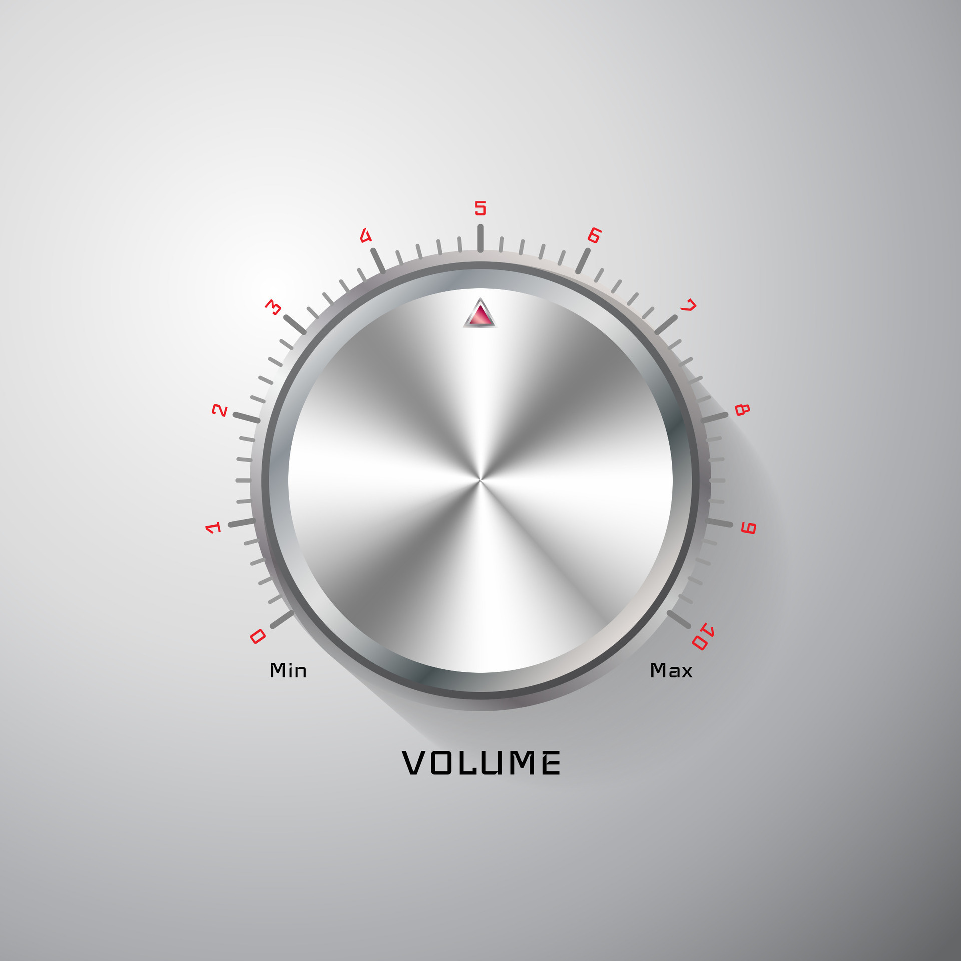 chrome knob vector illustration 35729613 Vector Art at Vecteezy