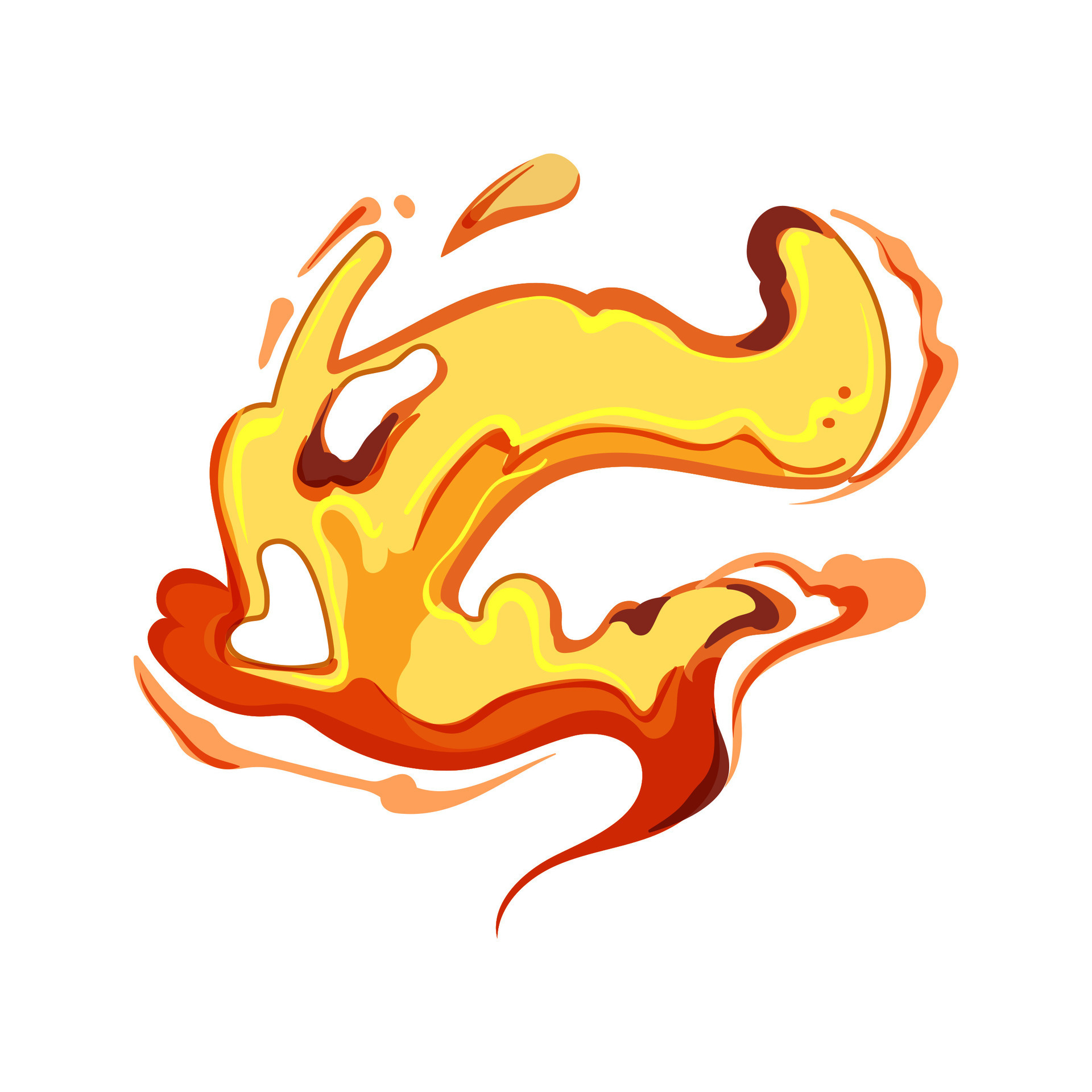 explosion lava splash cartoon vector illustration 35730507 Vector Art ... explosion lava splash cartoon vector illustration 35730507 Vector Art ...
