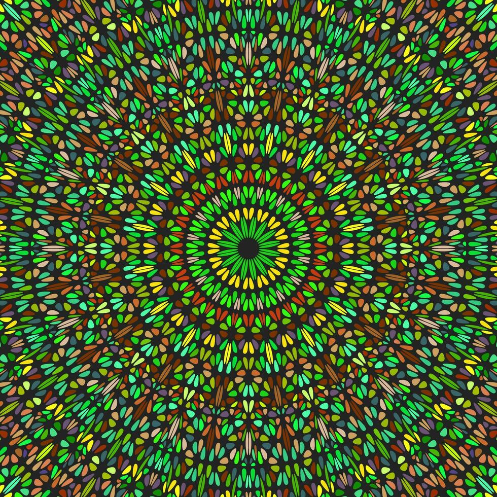 Oriental Dynamic Geometrical Curved Stone Mosaic Pattern Mandala Background Psychedelic