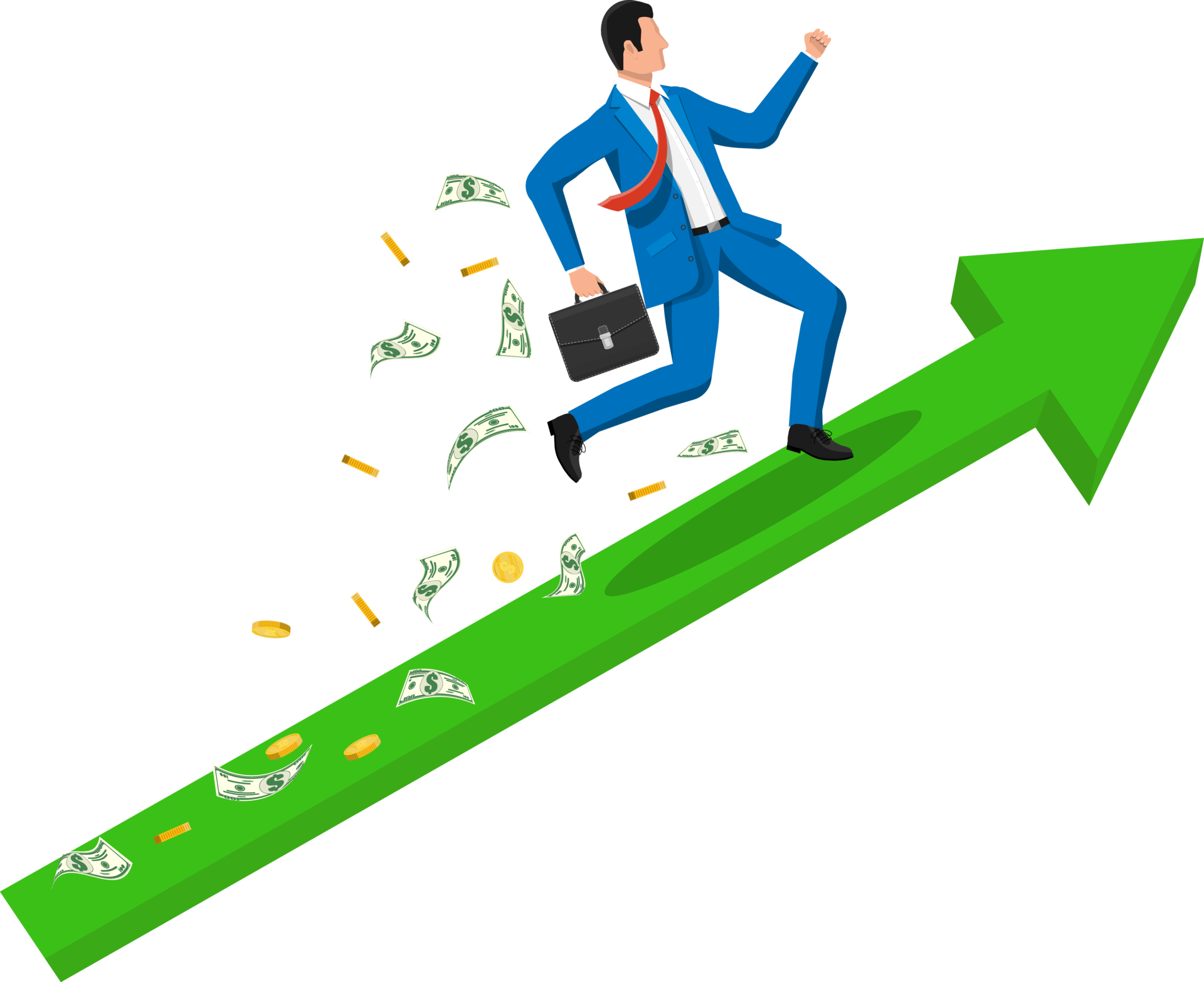 Businessman On Chart Ladder Is Fast Running 35743880 PNG businessman-on-chart-ladder-is-fast-running-35743880-png