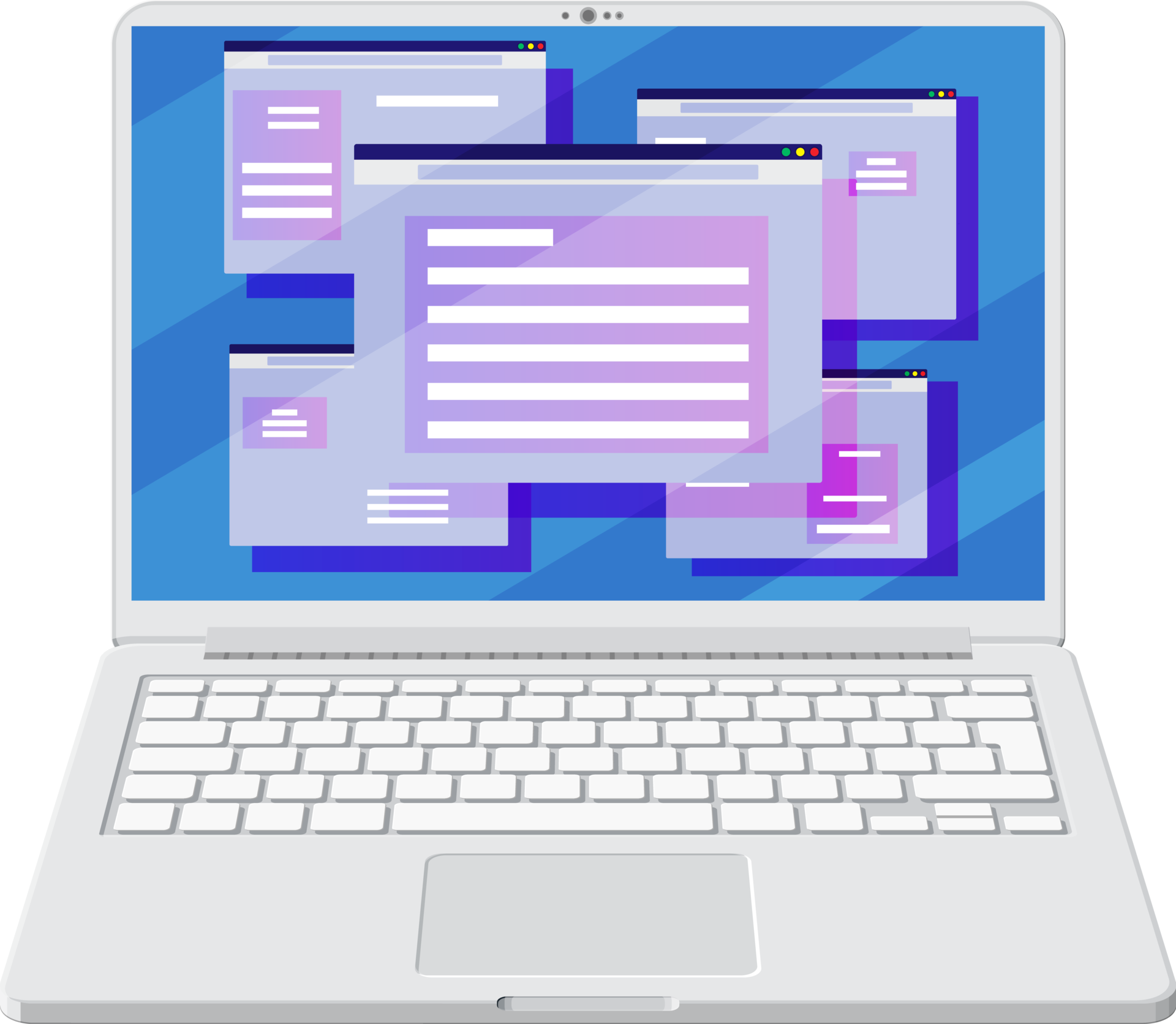 Operating System User Interface On Laptop 35743902 Png