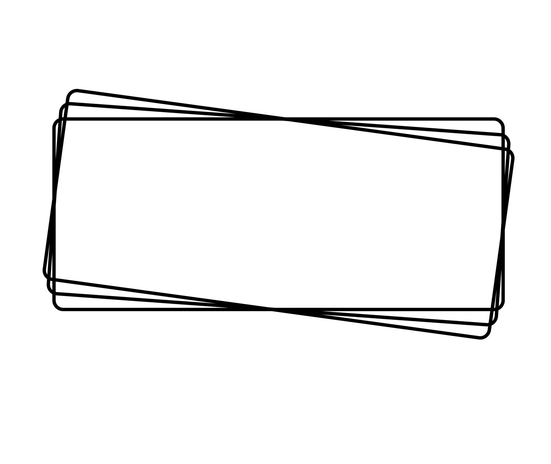 Square frame. Geometric abstract square element. Vector illustration ...