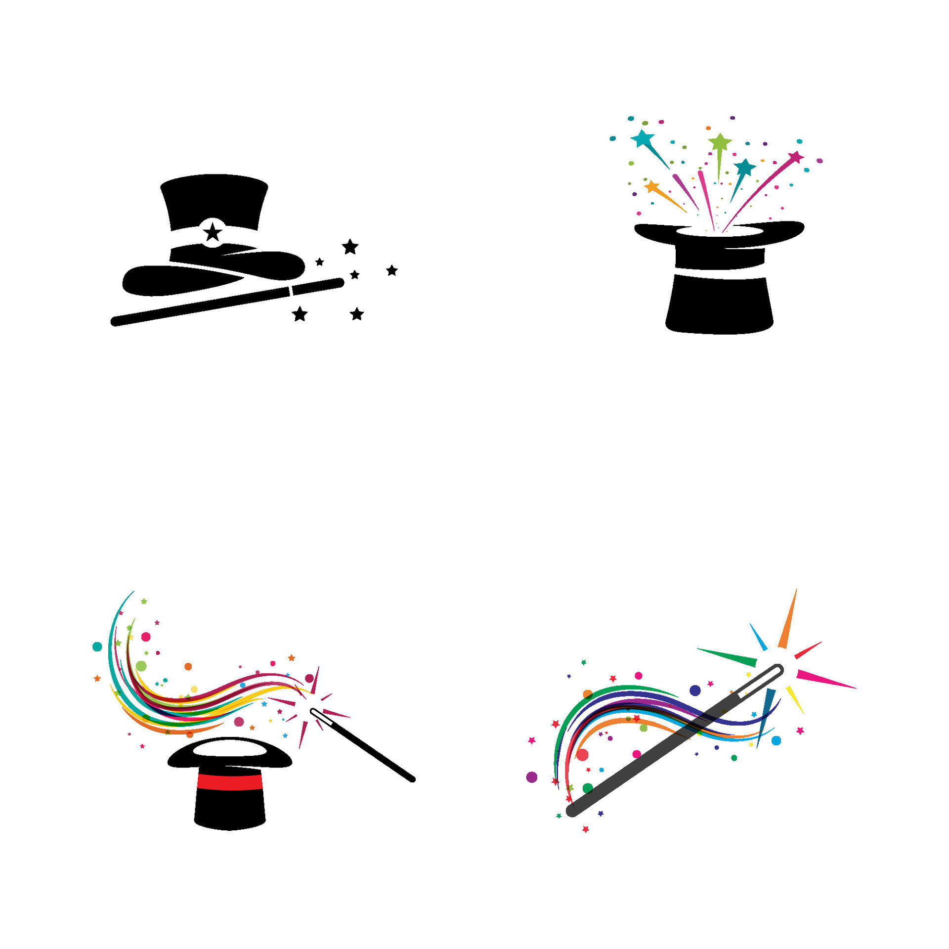 Magic Vector icon illustration 35747422 Vector Art at Vecteezy