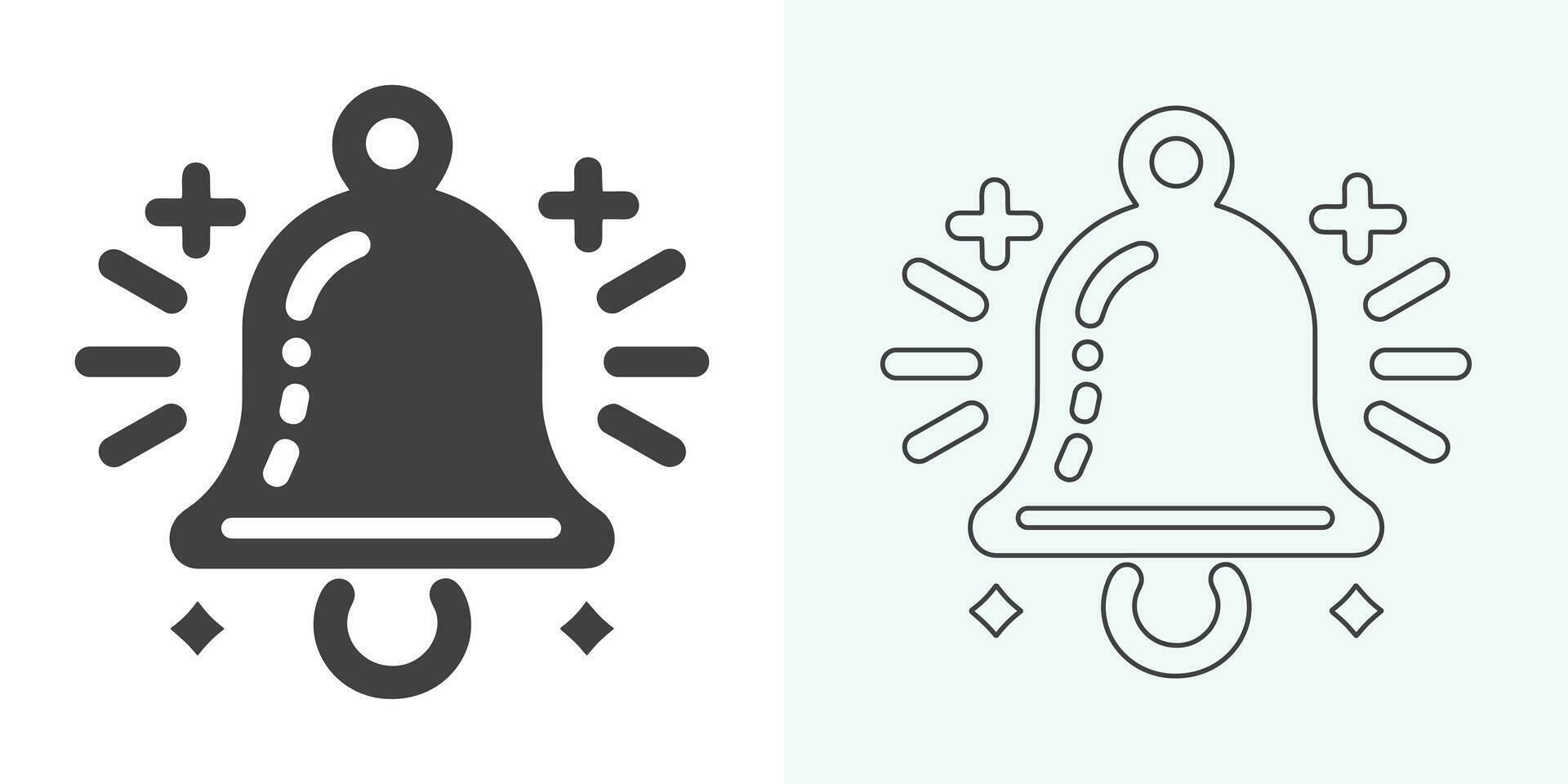 Christmas Bell Icon Christmas Bell Icon Notification Bell Icon For Incoming Inbox Message