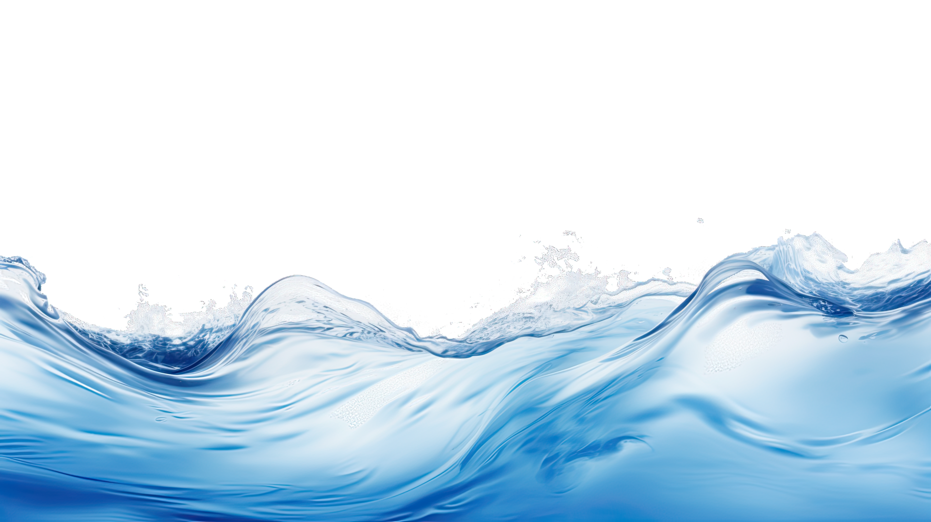 AI generated Blue water splash wave on a transparent background 35755760 PNG
