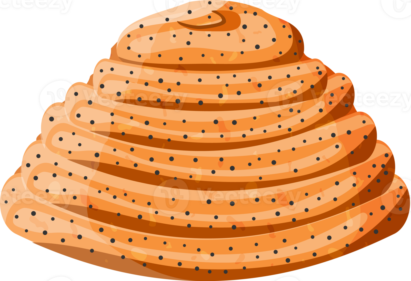 Sweet Bun Icon Fresh Sweet Cinnamon Roll 35773448 Png